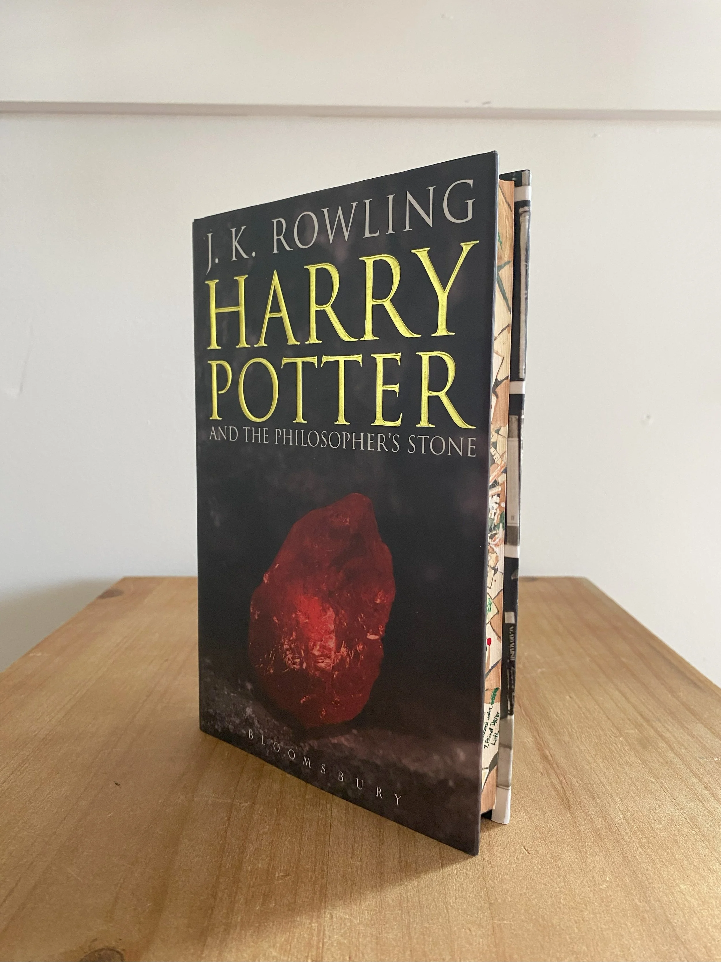 Harry Potter and the Philosopher's Stone — Mandy Howard Art, Fore-Edge ...