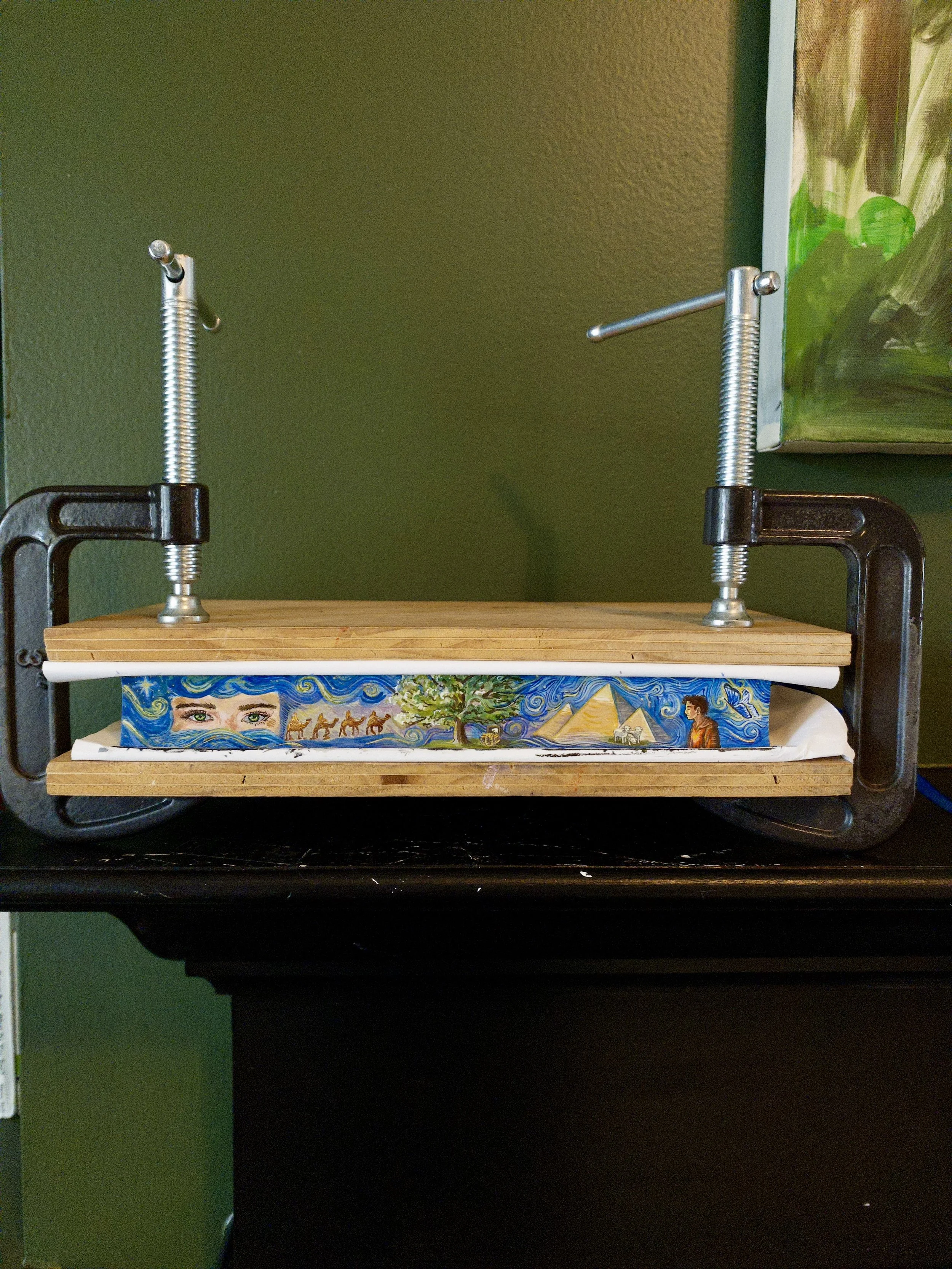 Shop — Mandy Howard Art, Fore-Edge Painting