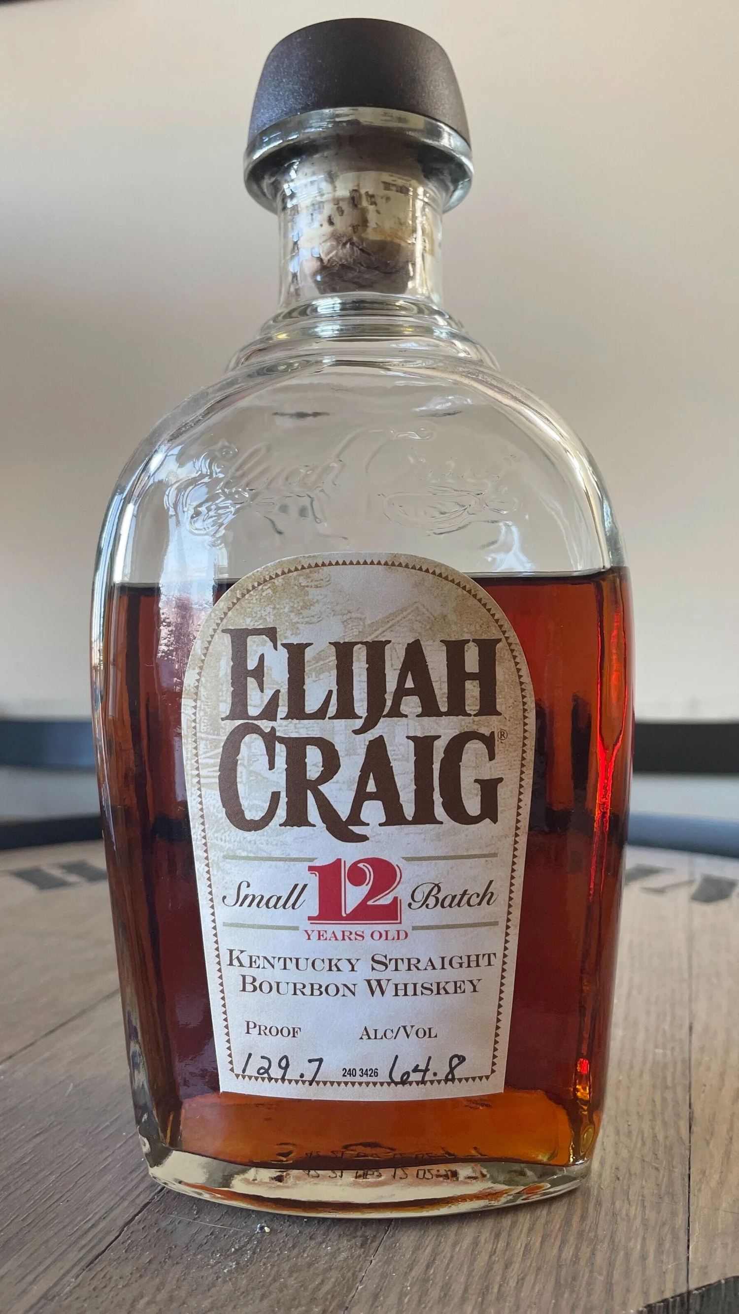 Elijah Craig Barrel Proof: The Old Labels