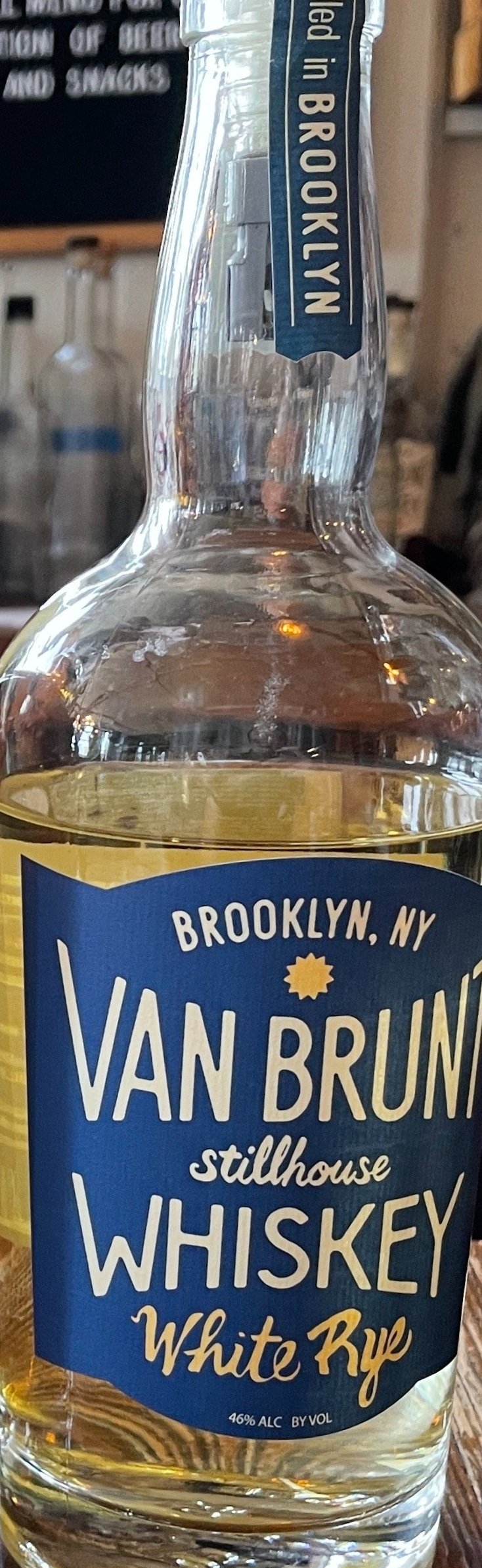 Van Brunt Stillhouse White Rye Whiskey Review