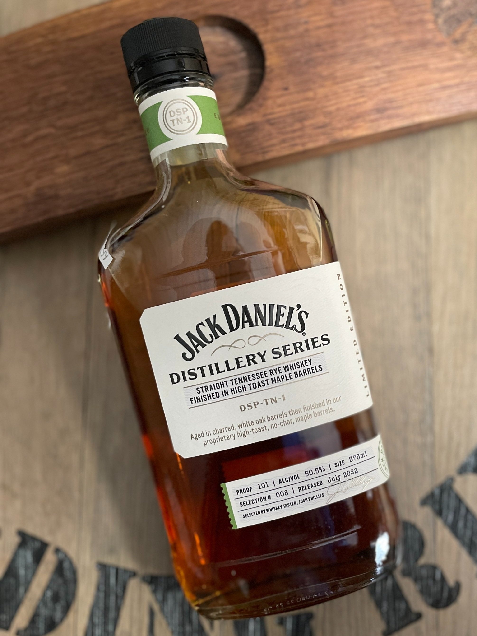Jack Daniel’s Distillery Series #8 Straight Rye Whiskey Finished in ...