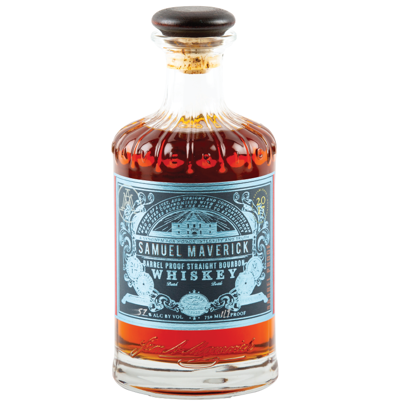 Samuel Maverick Barrel Proof Straight Bourbon Whiskey Review