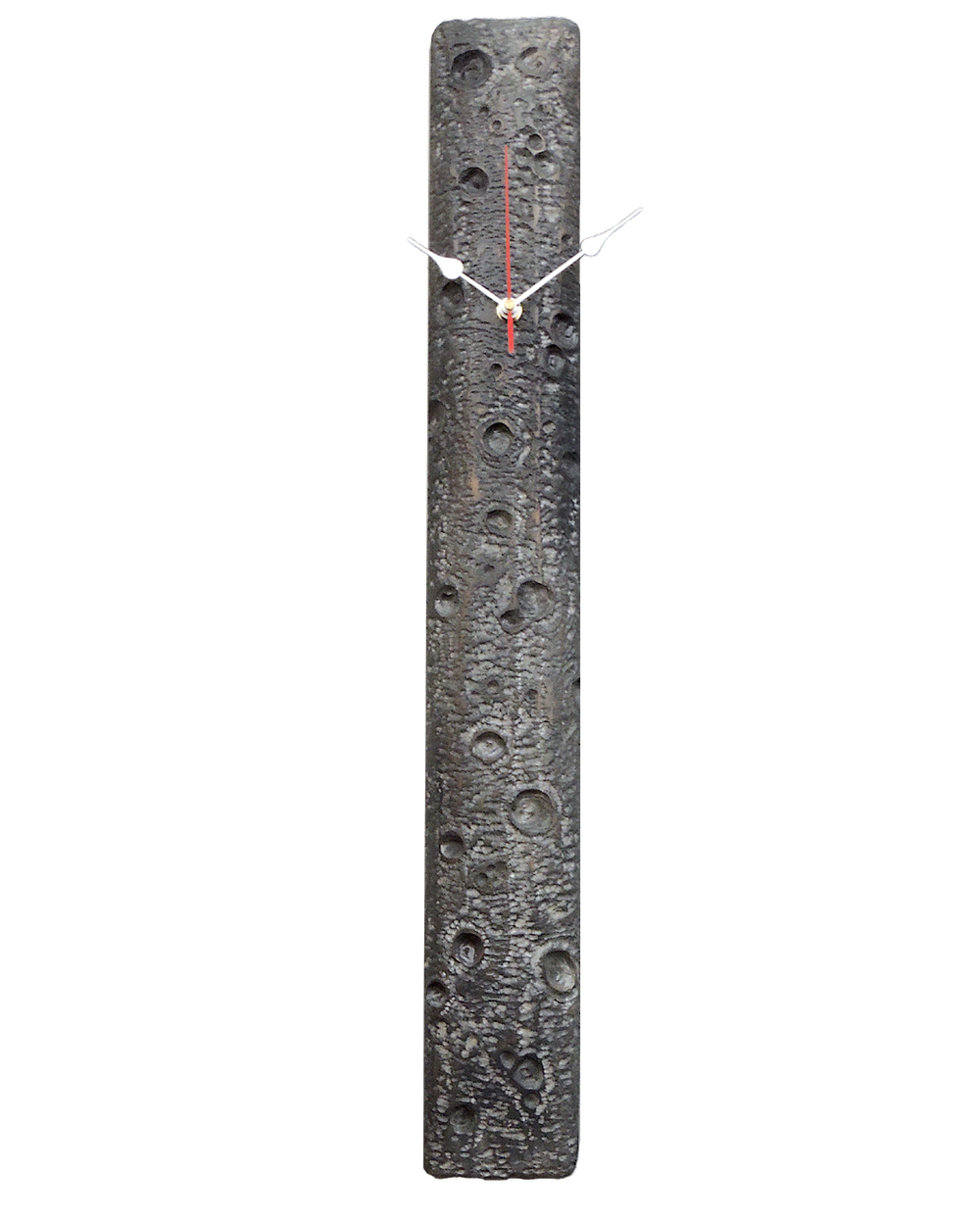 Textured Wood Clock Art - Stanley 0001 — Korzen Designs