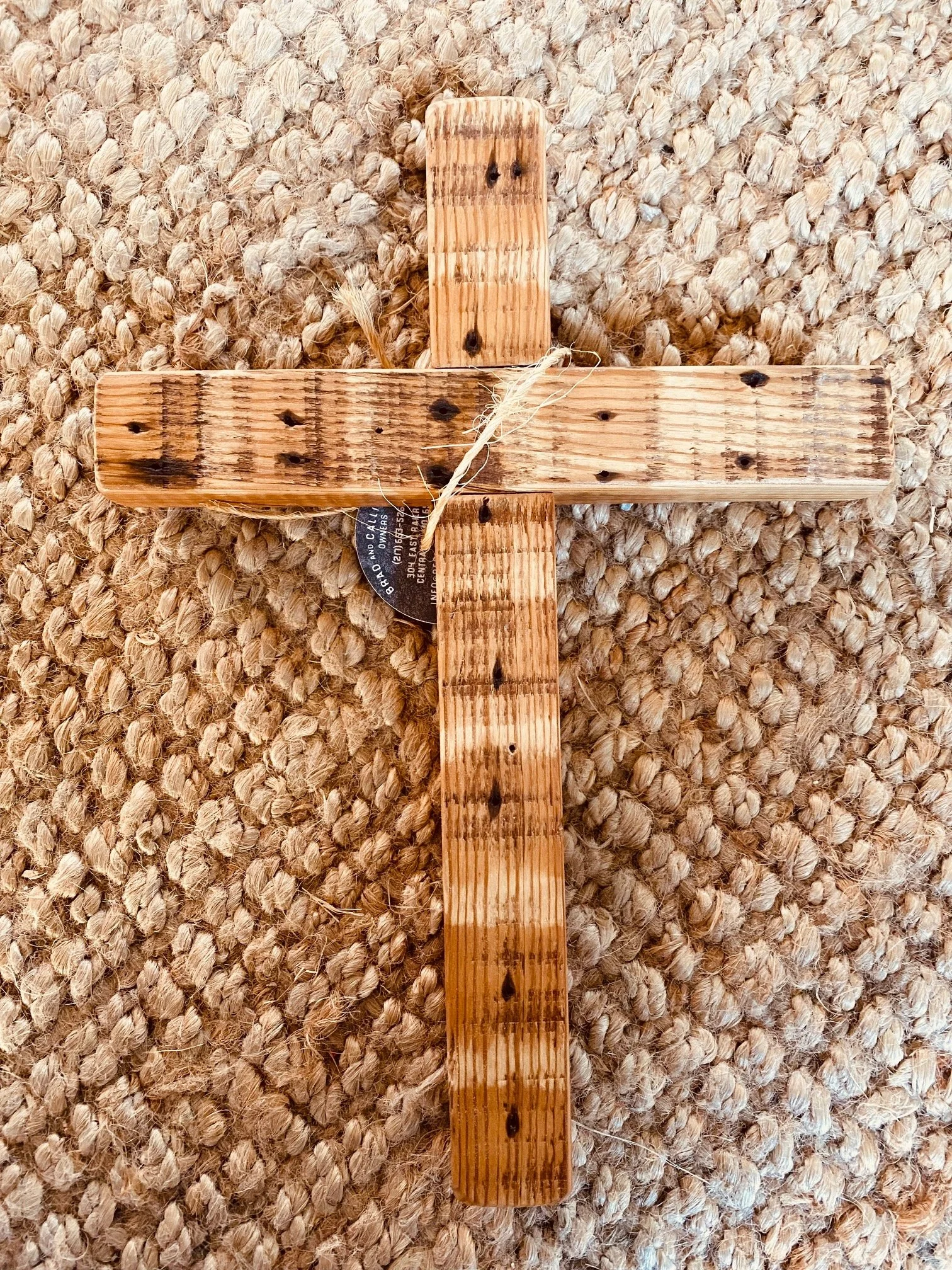 Rough Wooden Cross