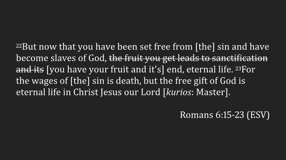 David Artman and Peter - Romans 6 (verse-by-verse) — The Sanctuary Denver