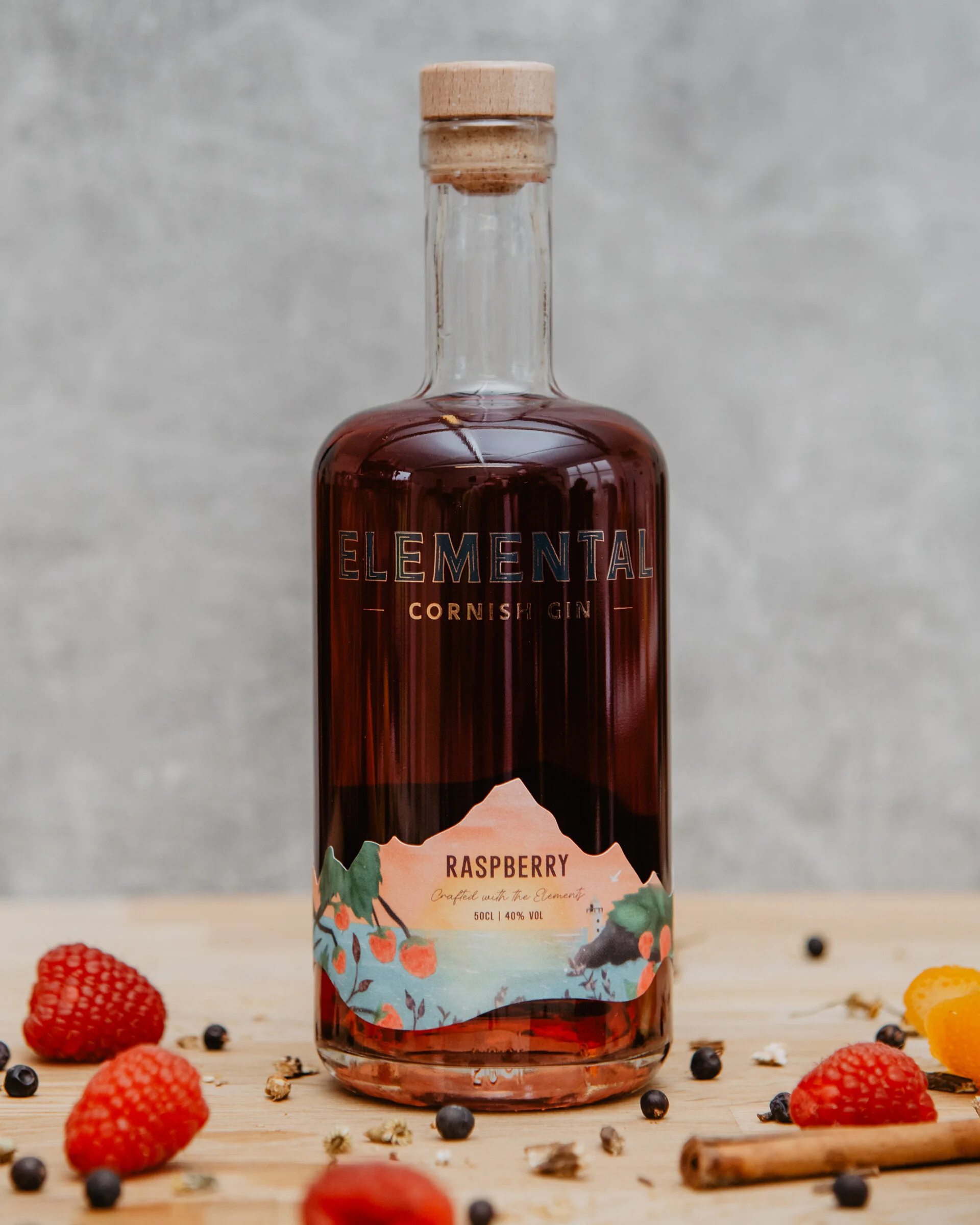 Elemental Distilling Co. — Raspberry Gin