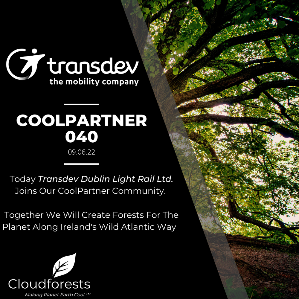 Transdev Dublin Light Rail Ltd Announced as CoolPartner 040 — Cloudforests