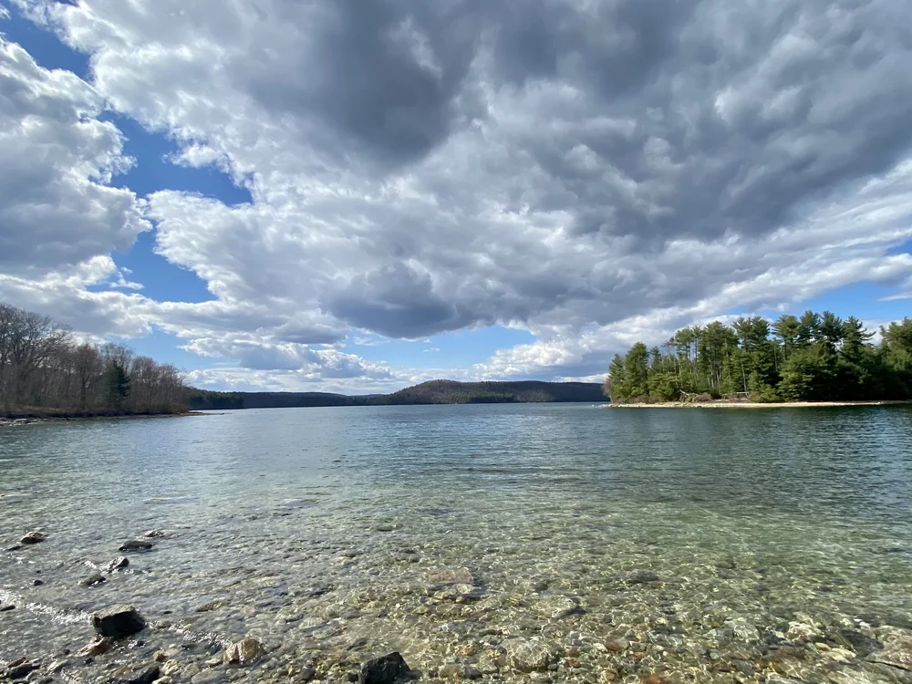 Quabbin Reservoir Gate 52 is a short, easy hike to the Quabbin shore ...