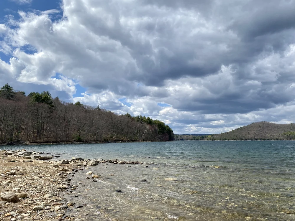 Quabbin Reservoir Gate 52 is a short, easy hike to the Quabbin shore ...