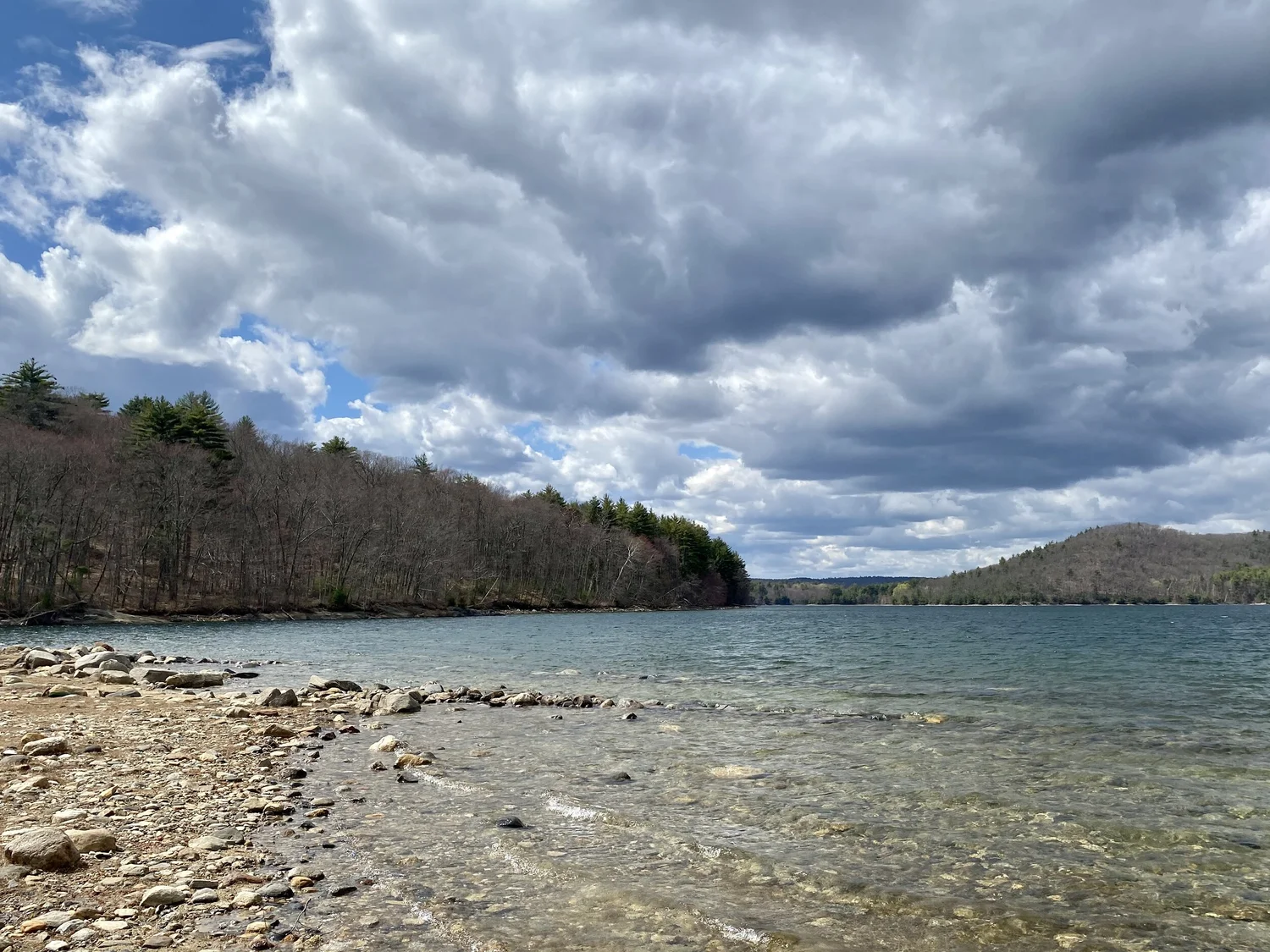 Quabbin Reservoir Gate 52 is a short, easy hike to the Quabbin shore ...