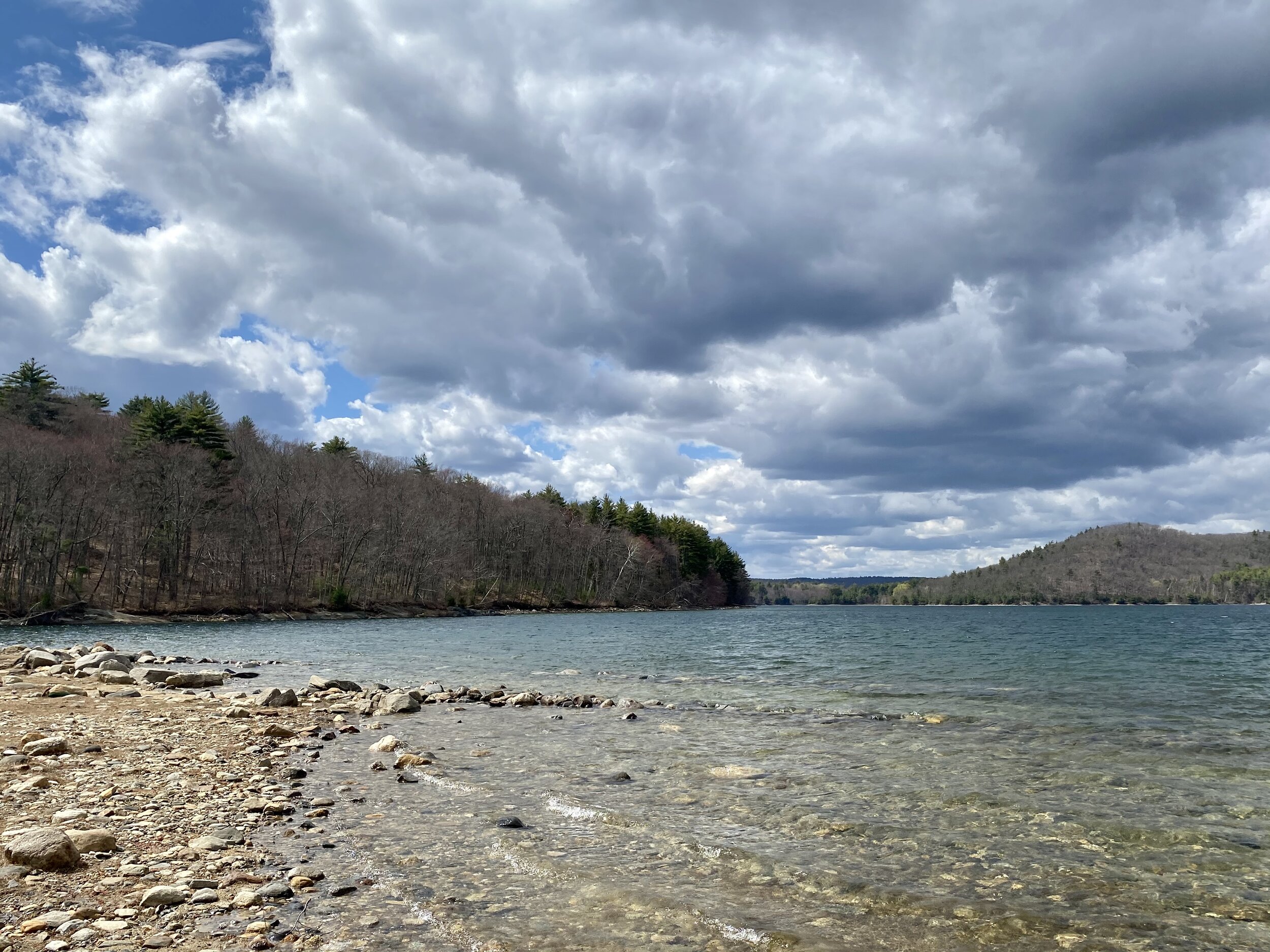 Quabbin Reservoir Gate 52 is a short, easy hike to the Quabbin shore ...
