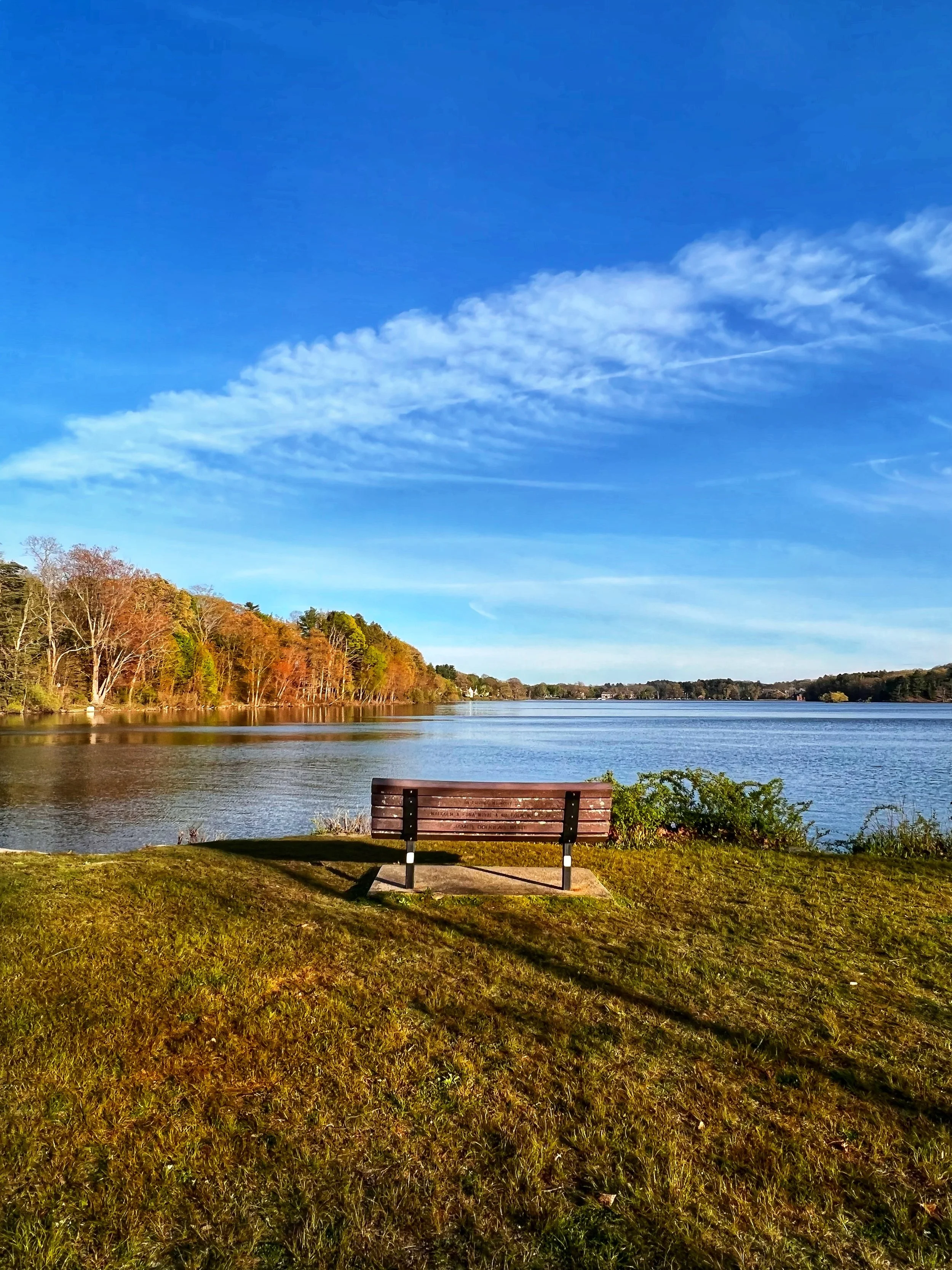 Horn Pond in Woburn, Massachusetts is a scenic spot for easy nature ...