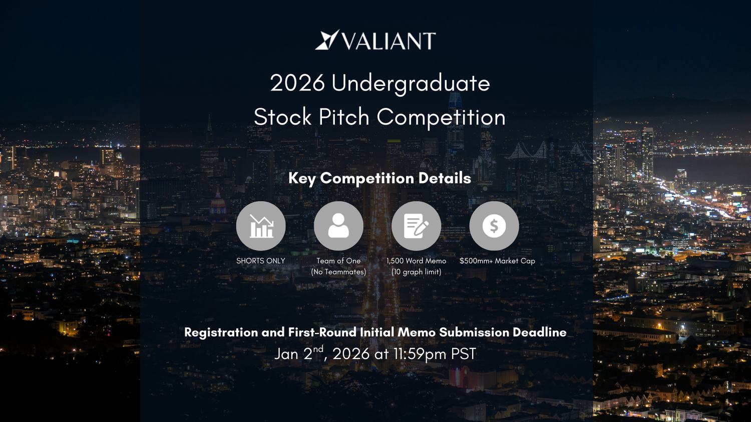 2026 Valiant Stock Pitch Competition — Berkeley Investment Group