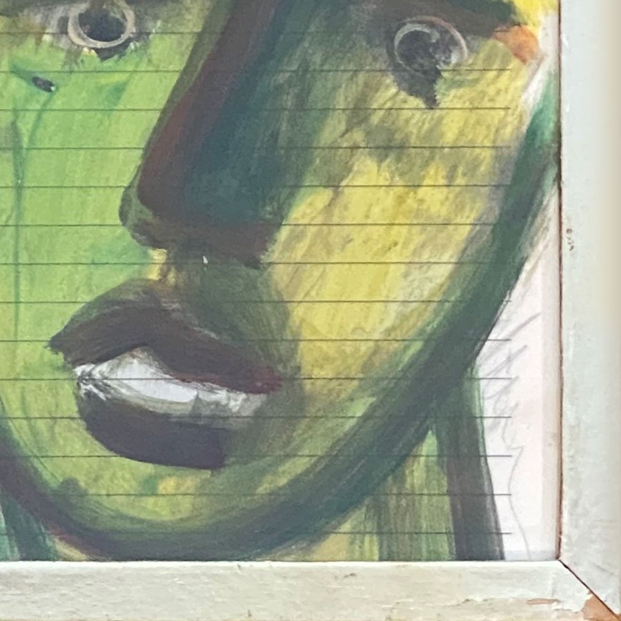 Jorge Cabrera Vintage Framed Portrait — Gillian Bryce Gallery