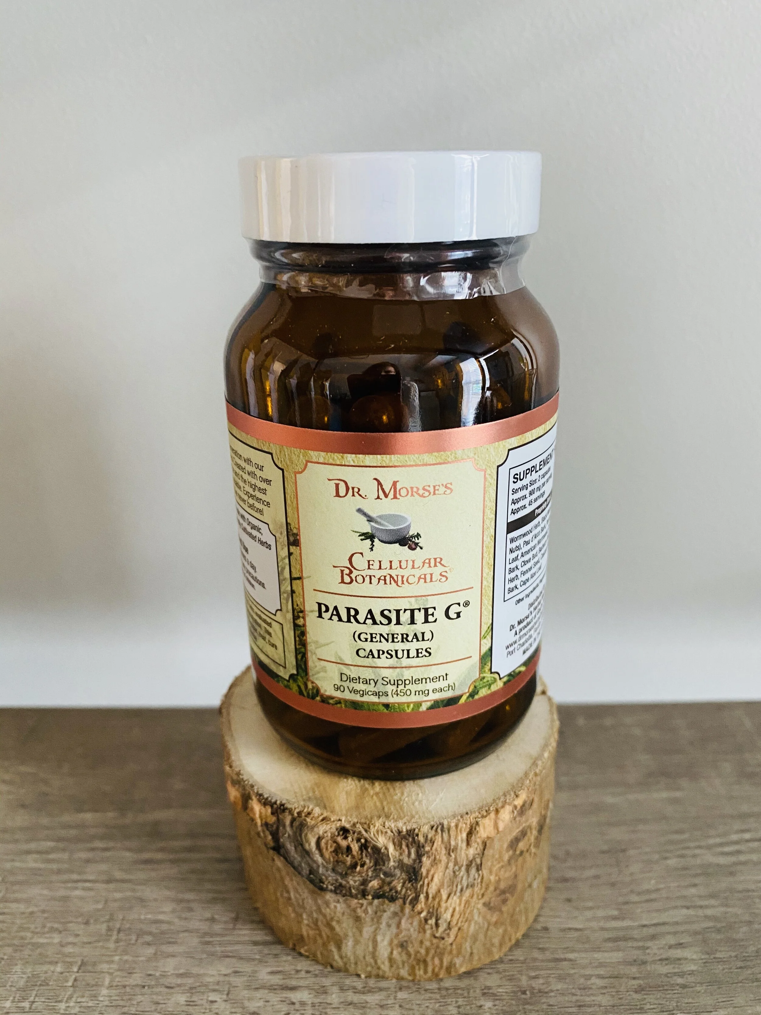 Dr. Morse's Parasite G herbal capsules — Hummingbird Healing
