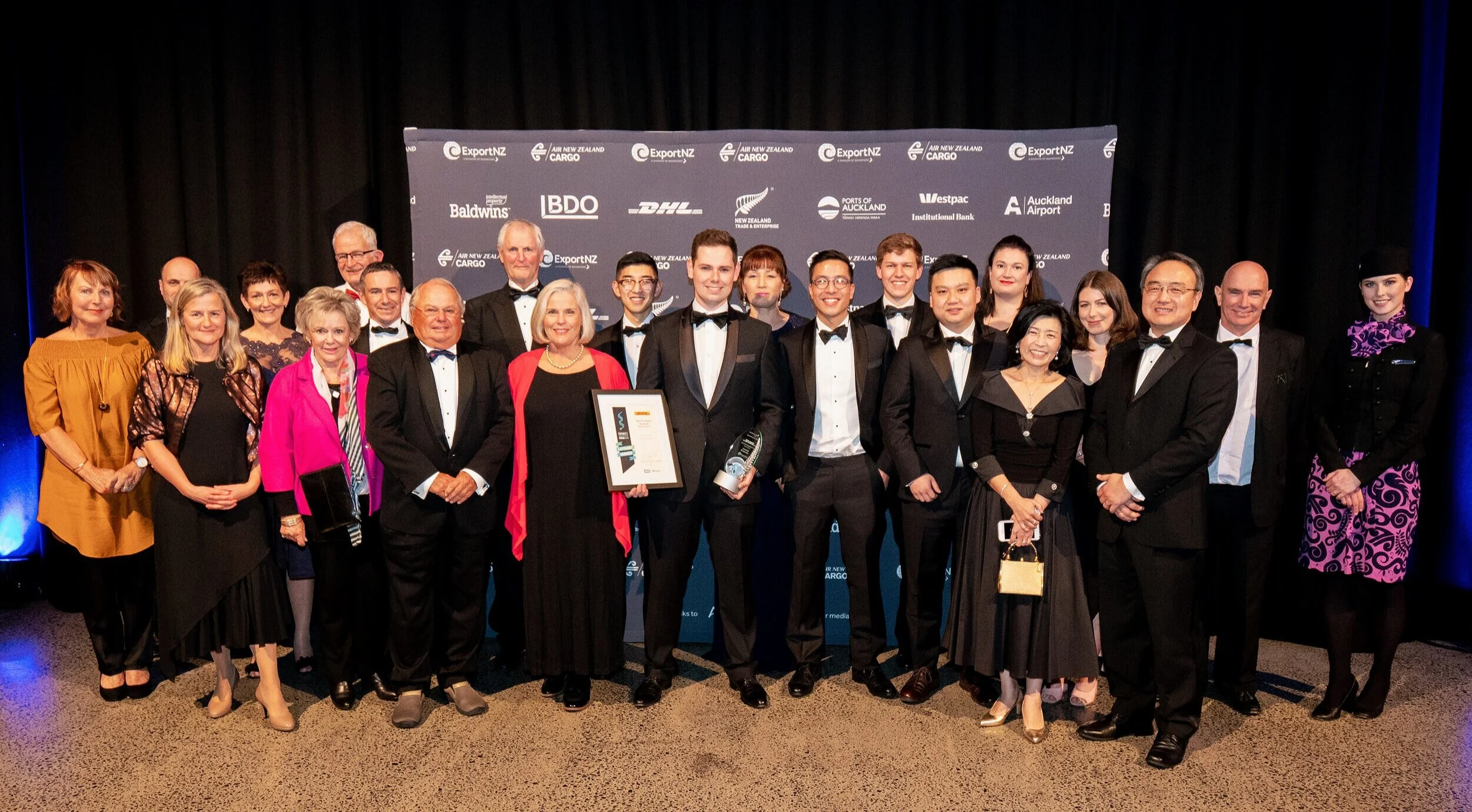 Winner of the Air New Zealand Cargo Export NZ Awards 2018 Category ‘DHL ...