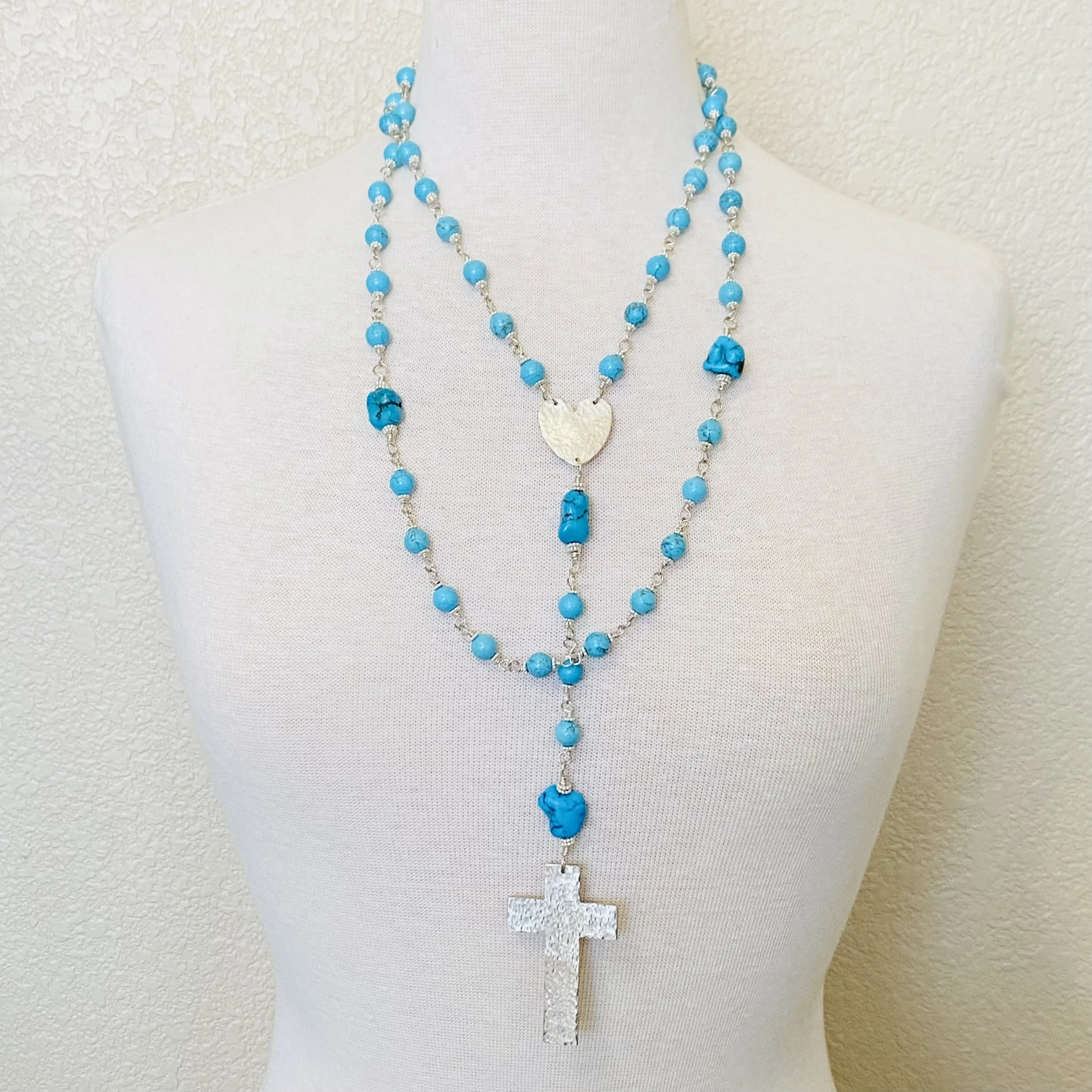 Hand-crafted Catholic rosary prayer beads made — J A N E C K A