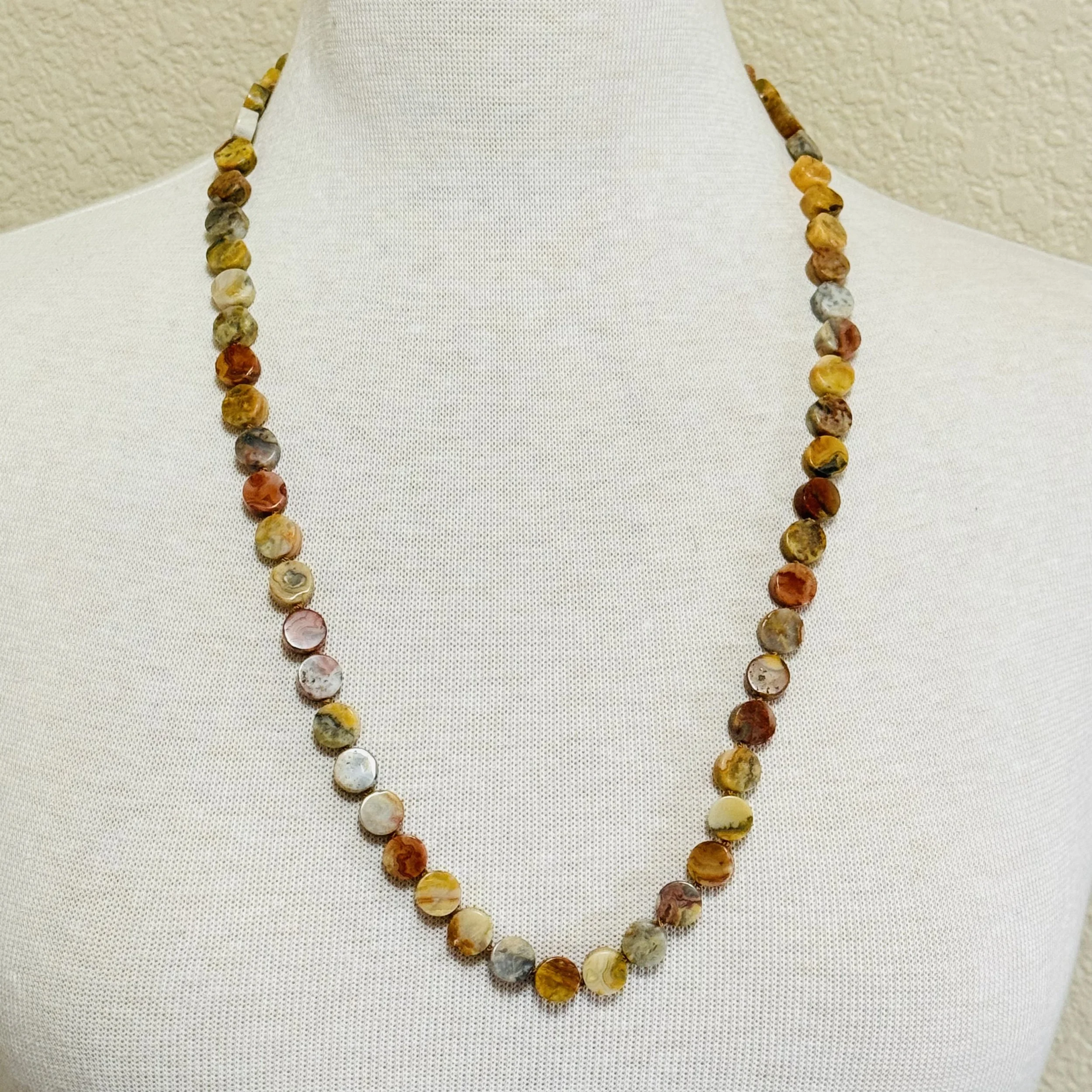 Janecka Crazy Lace Agate Necklace Set — J A N E C K A
