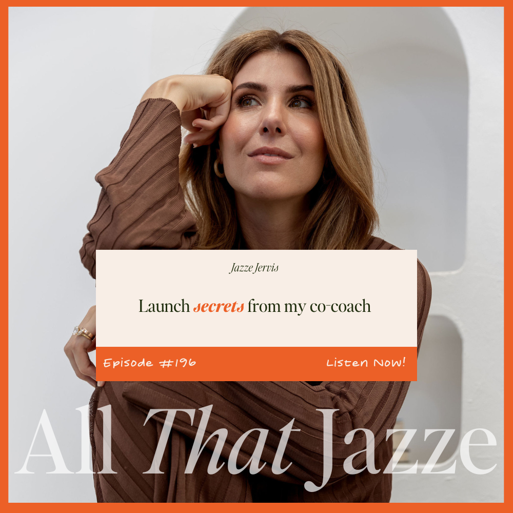 Episode 196 - Launch secrets from my co-coach — Jazze Jervis.