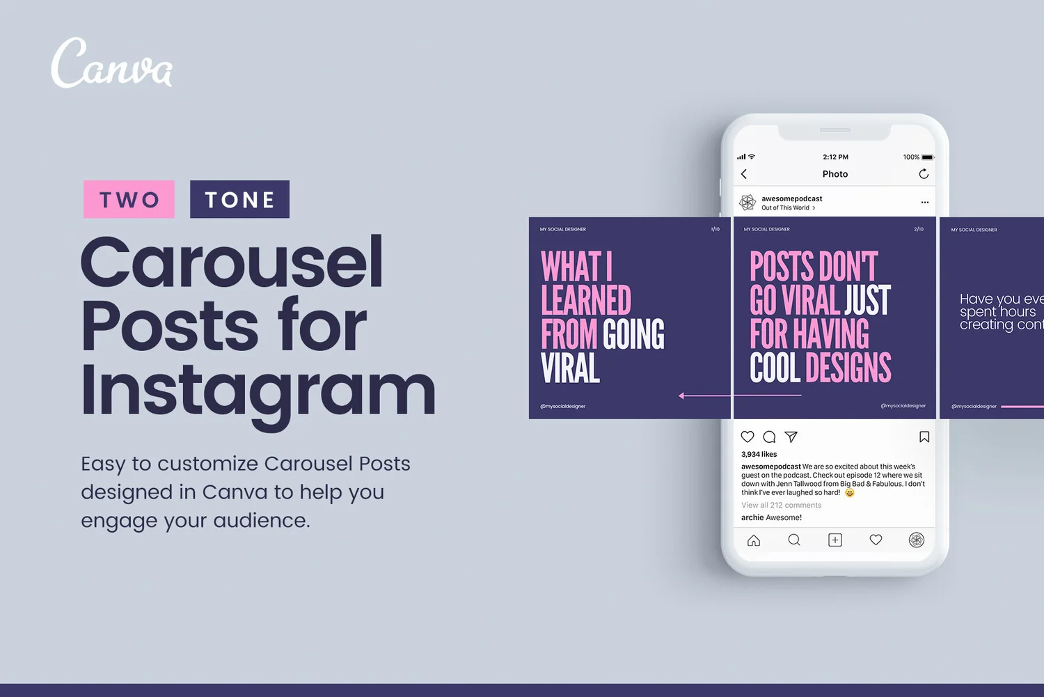 Get More Engagement with Carousel Posts — my social designer