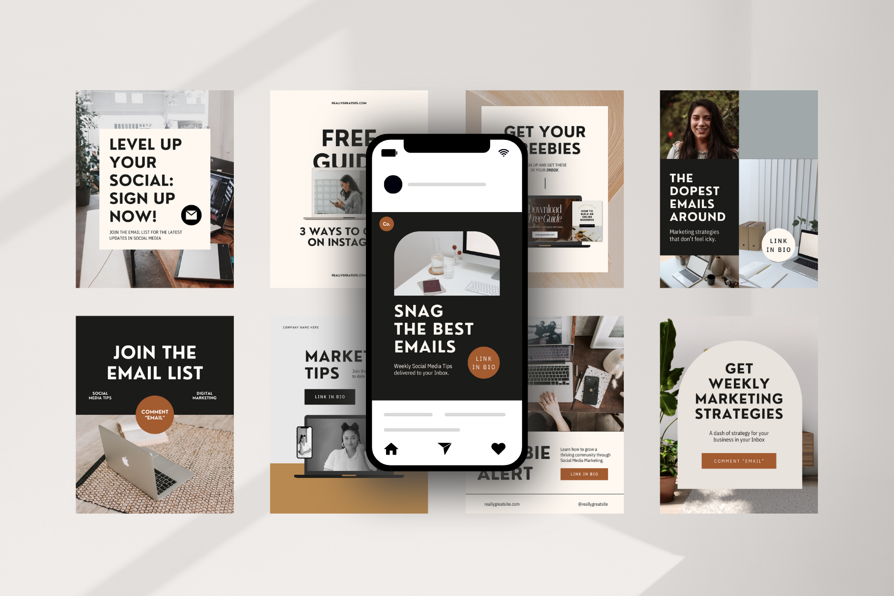 Email Design Bundle for Canva — my social designer