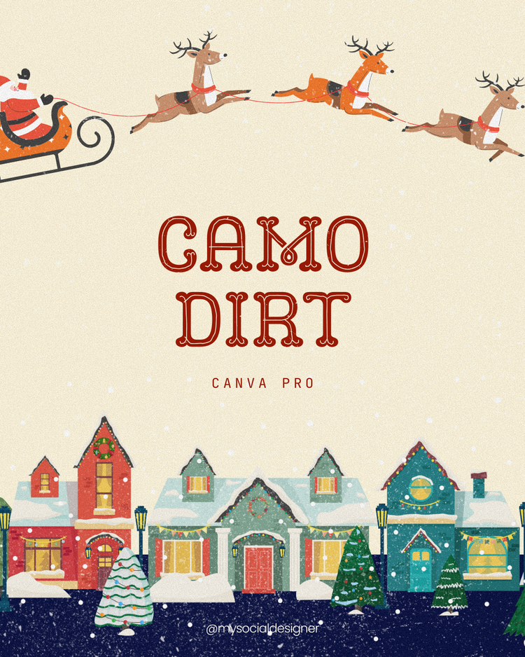 Christmas Canva Fonts 2024 — my social designer
