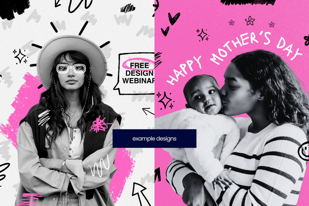 Canva Scribble Design Kit — my social designer