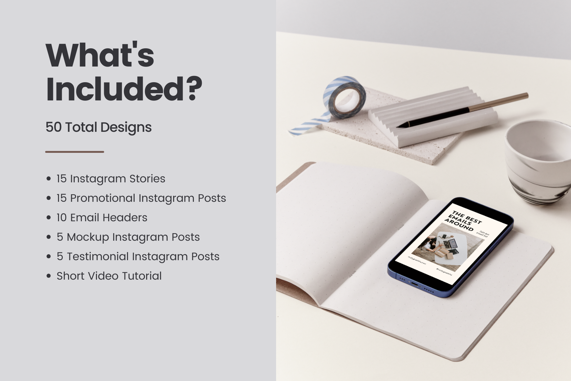 Email Design Bundle for Canva — my social designer
