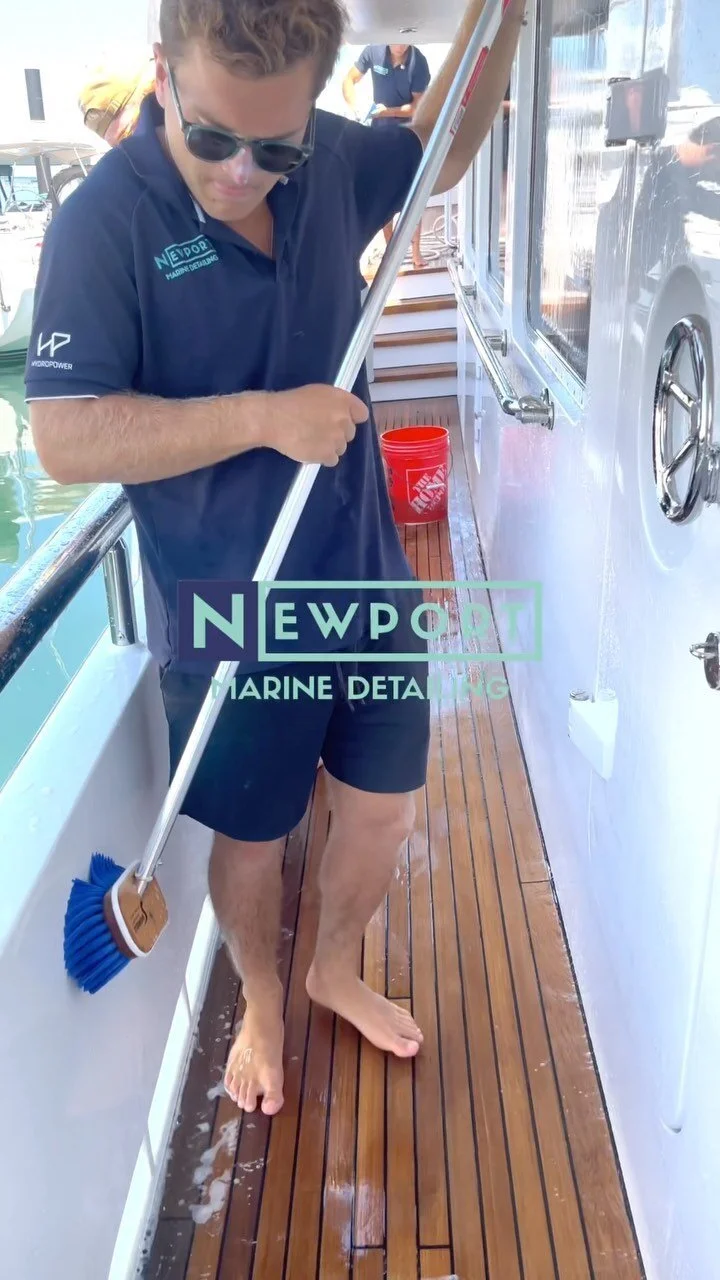 Newport Marine Detailing, Exterior Yacht Care and Protection