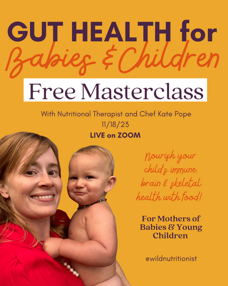 Gut Health for Babies and Children — Regenerative Cooking School