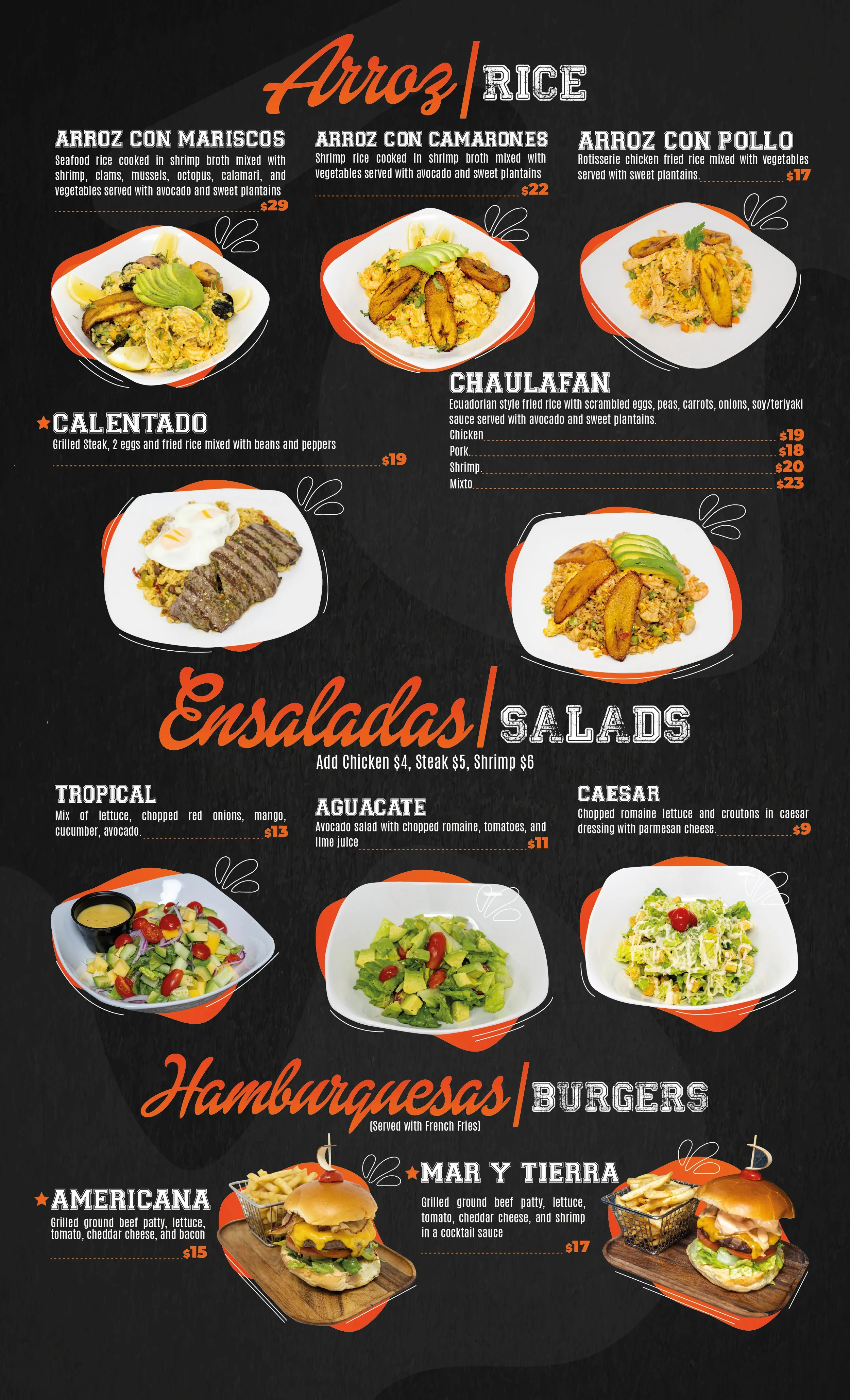 Menu — La Gran Amazonia