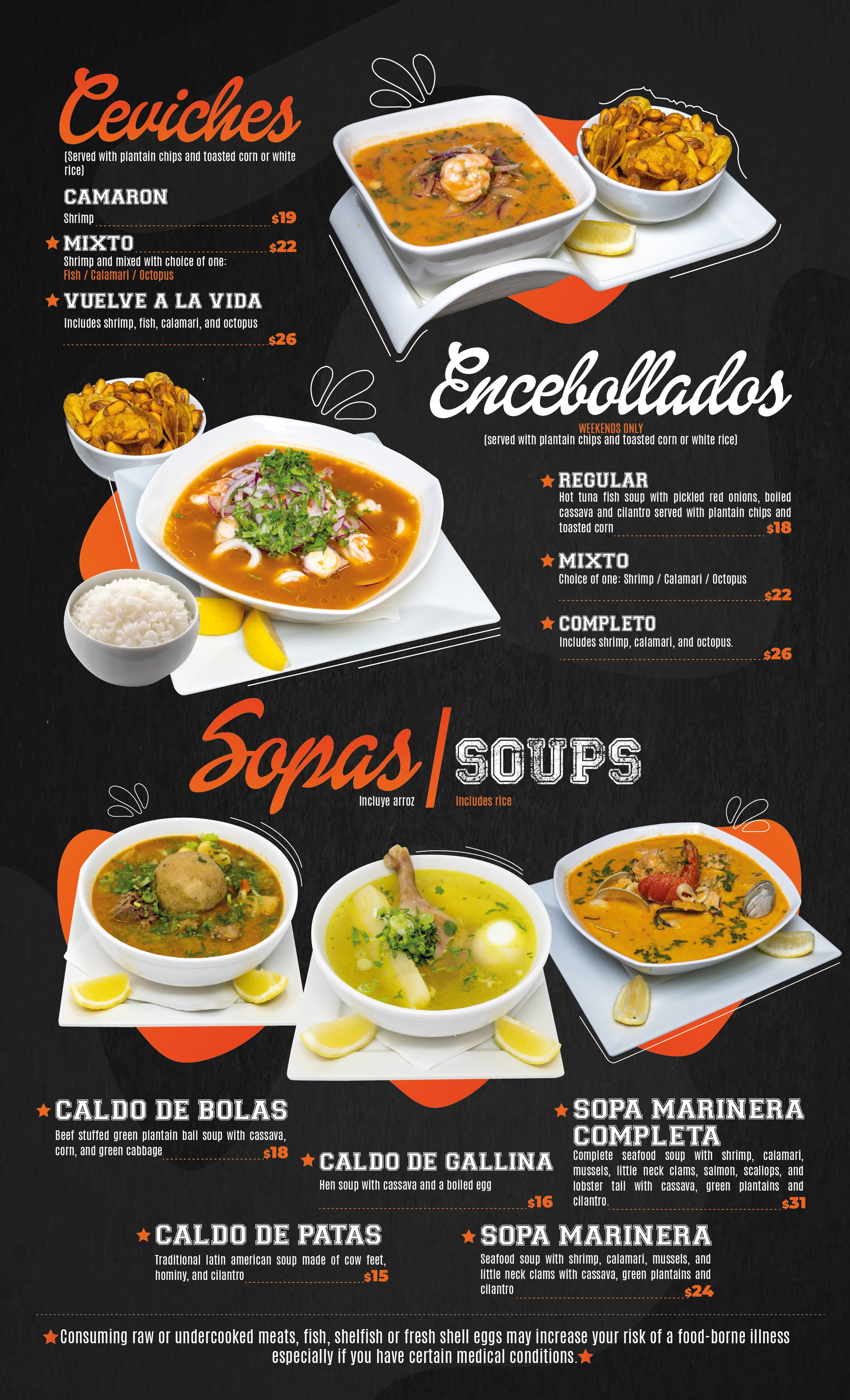 Menu — La Gran Amazonia