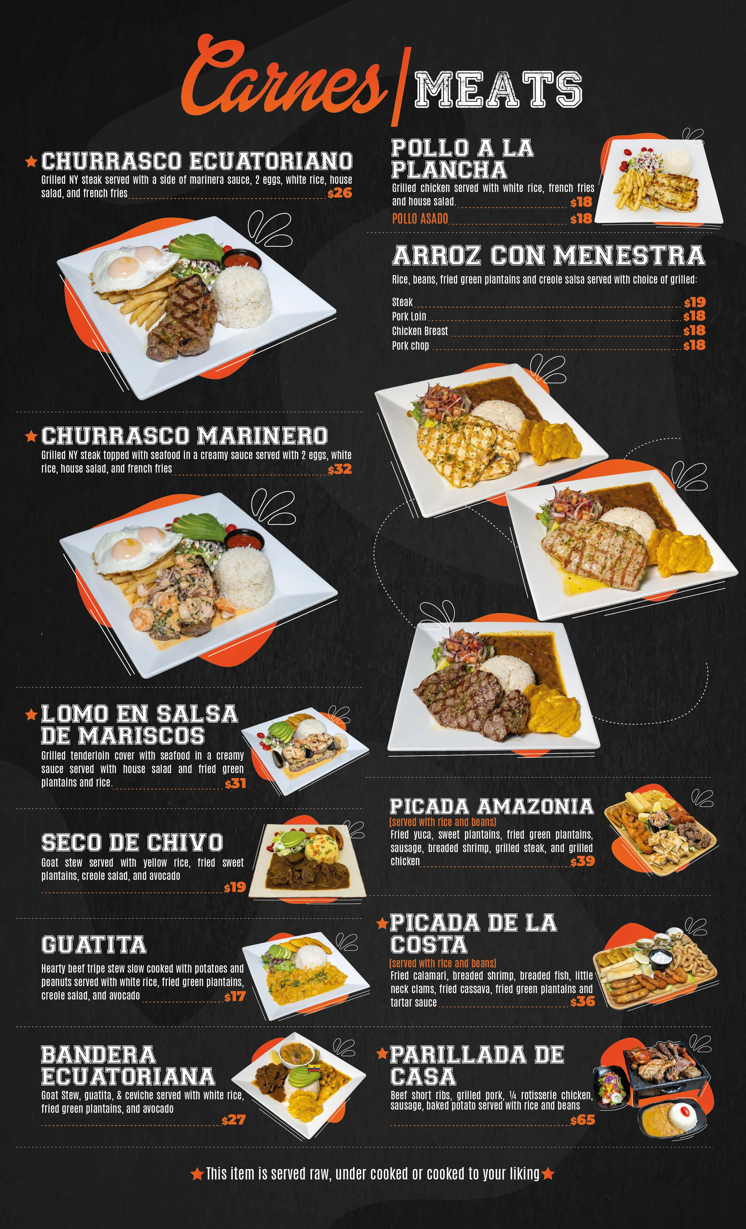 Menu — La Gran Amazonia