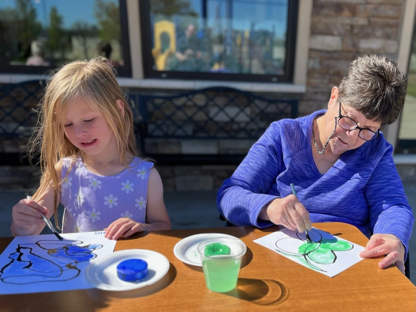 Intergenerational School — Grace Skilled Nursing & Therapy Norman