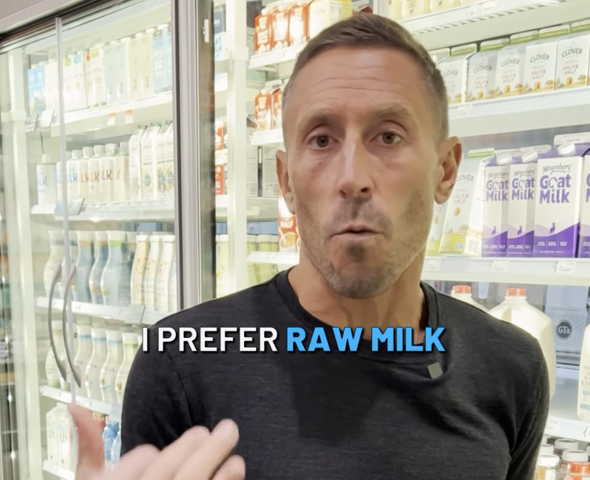 CARNIVORE MD, Paul Saladino, LOVES RAW MILK! HERE’S WHY — RAW FARM usa