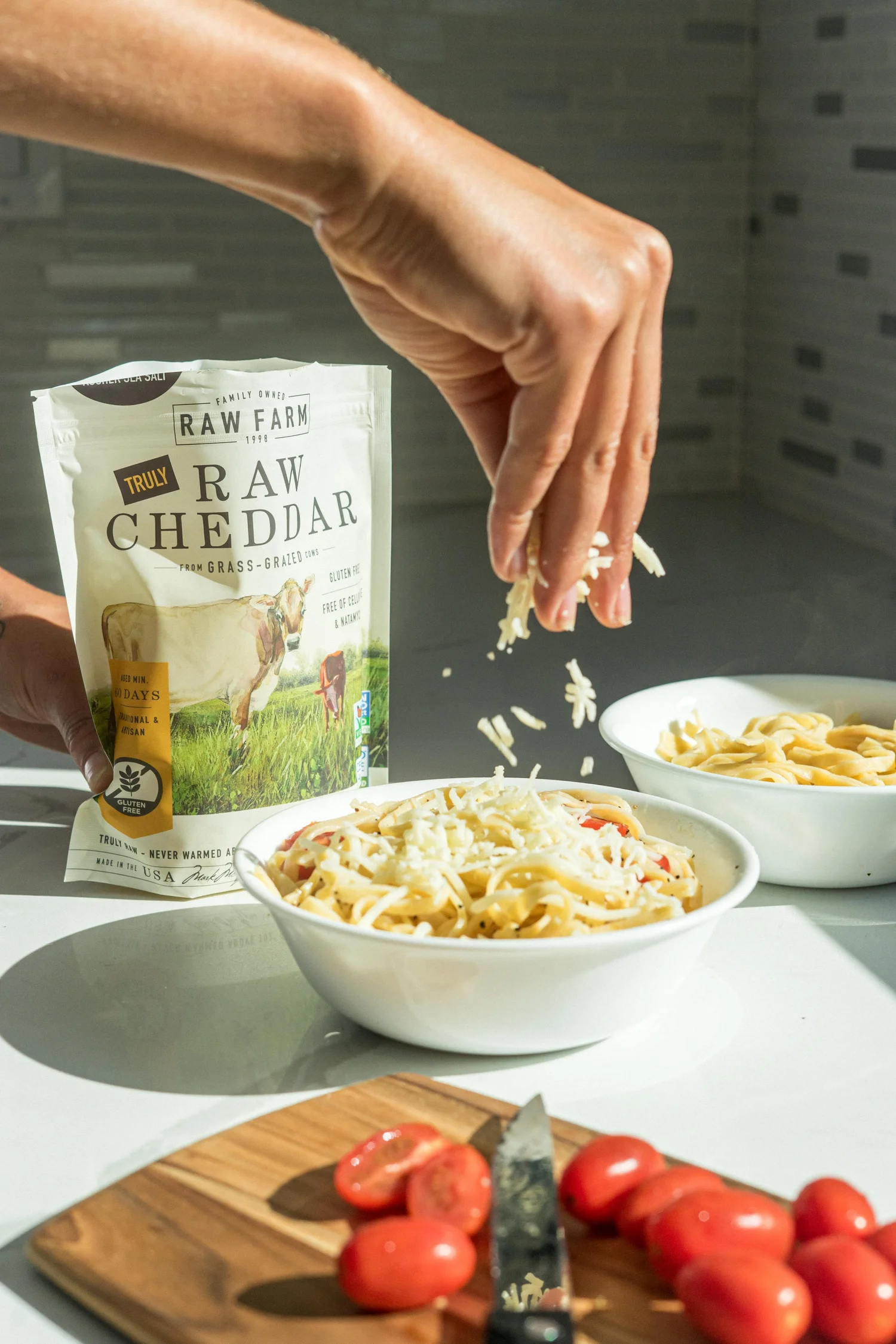 RAW SHREDDED CHEESE — RAW FARM usa