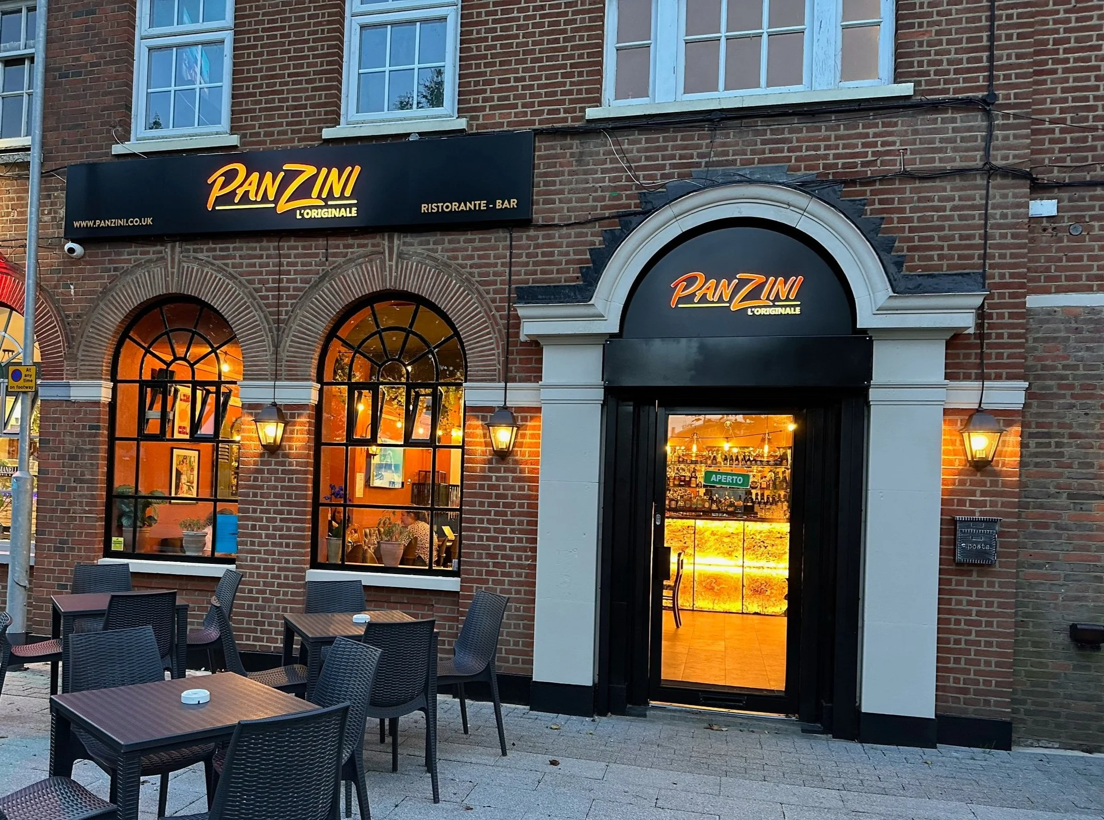 Panzini Italian Restaurant | Milton Keynes | Award Winning