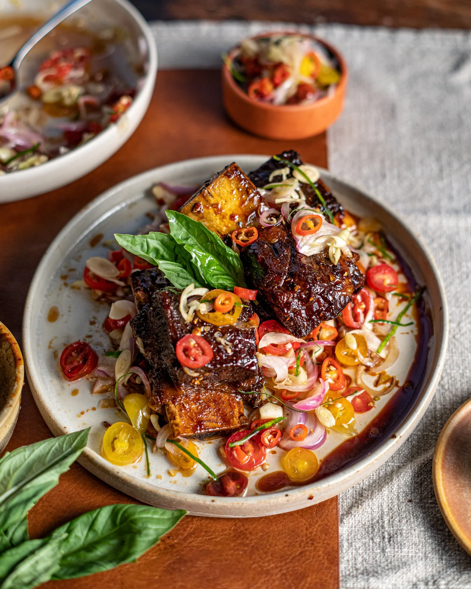 bbq short ribs indonesian stlye Iga bakar sambal matah — MOTK STUDIO ...