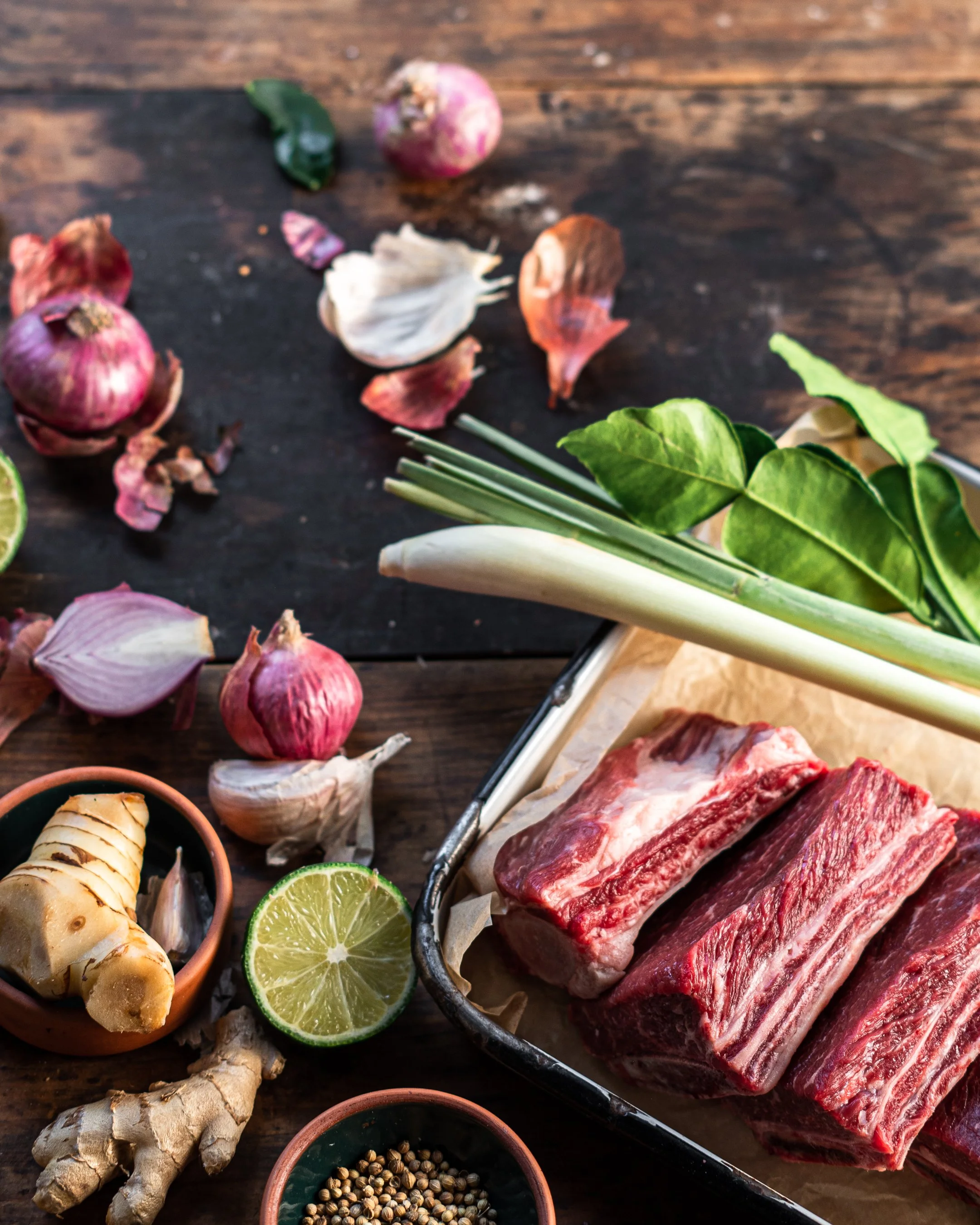 bbq short ribs indonesian stlye Iga bakar sambal matah — MOTK STUDIO ...