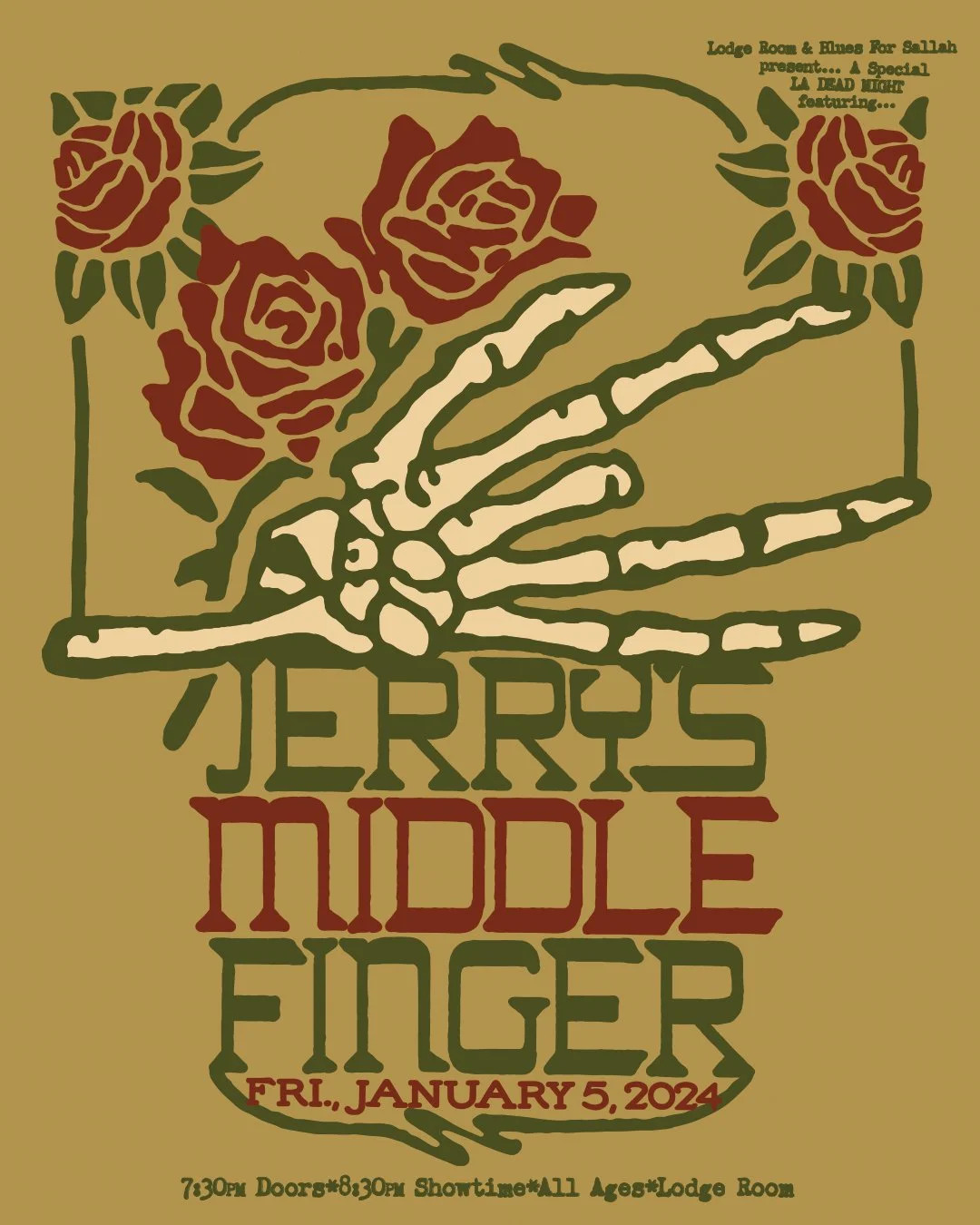 Posters — JERRY'S MIDDLE FINGER