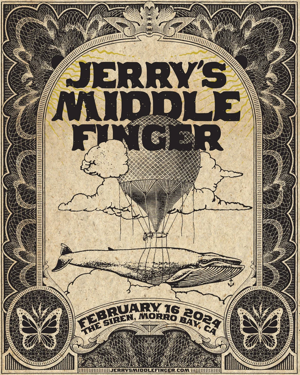 JMF - Posters — JERRY'S MIDDLE FINGER