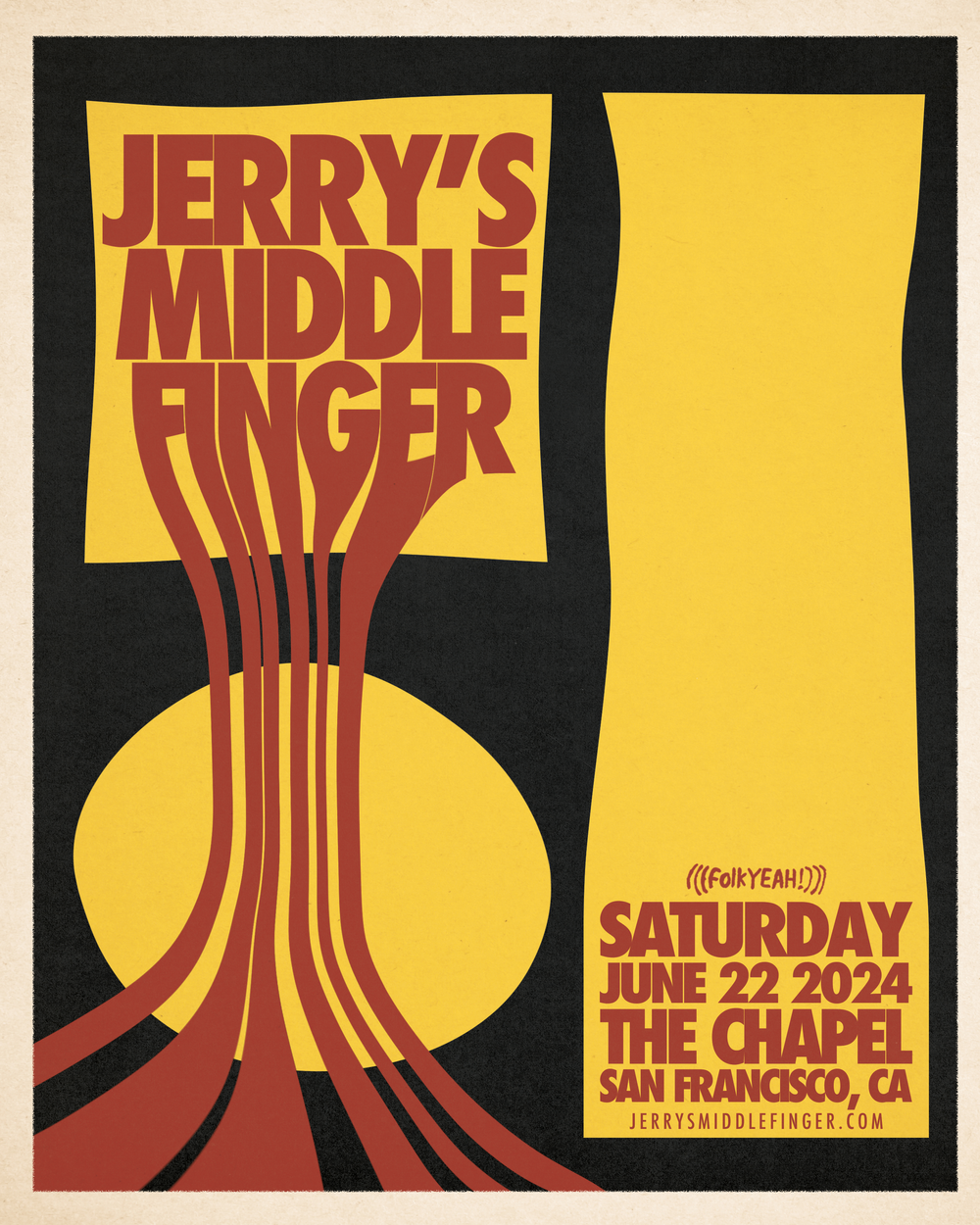 JMF - Posters — JERRY'S MIDDLE FINGER