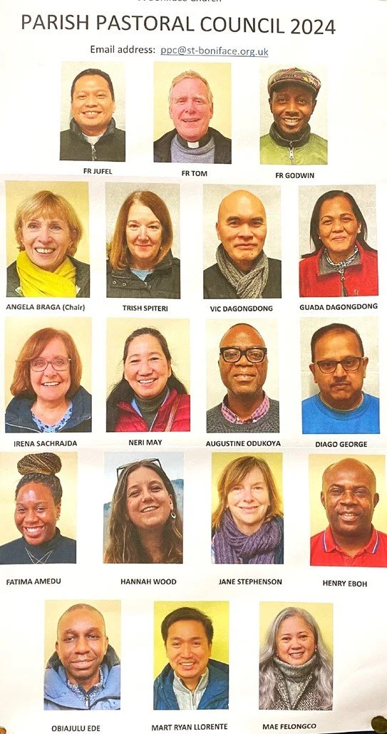 Parish Pastoral Council — St Boniface Catholic Church, Southampton