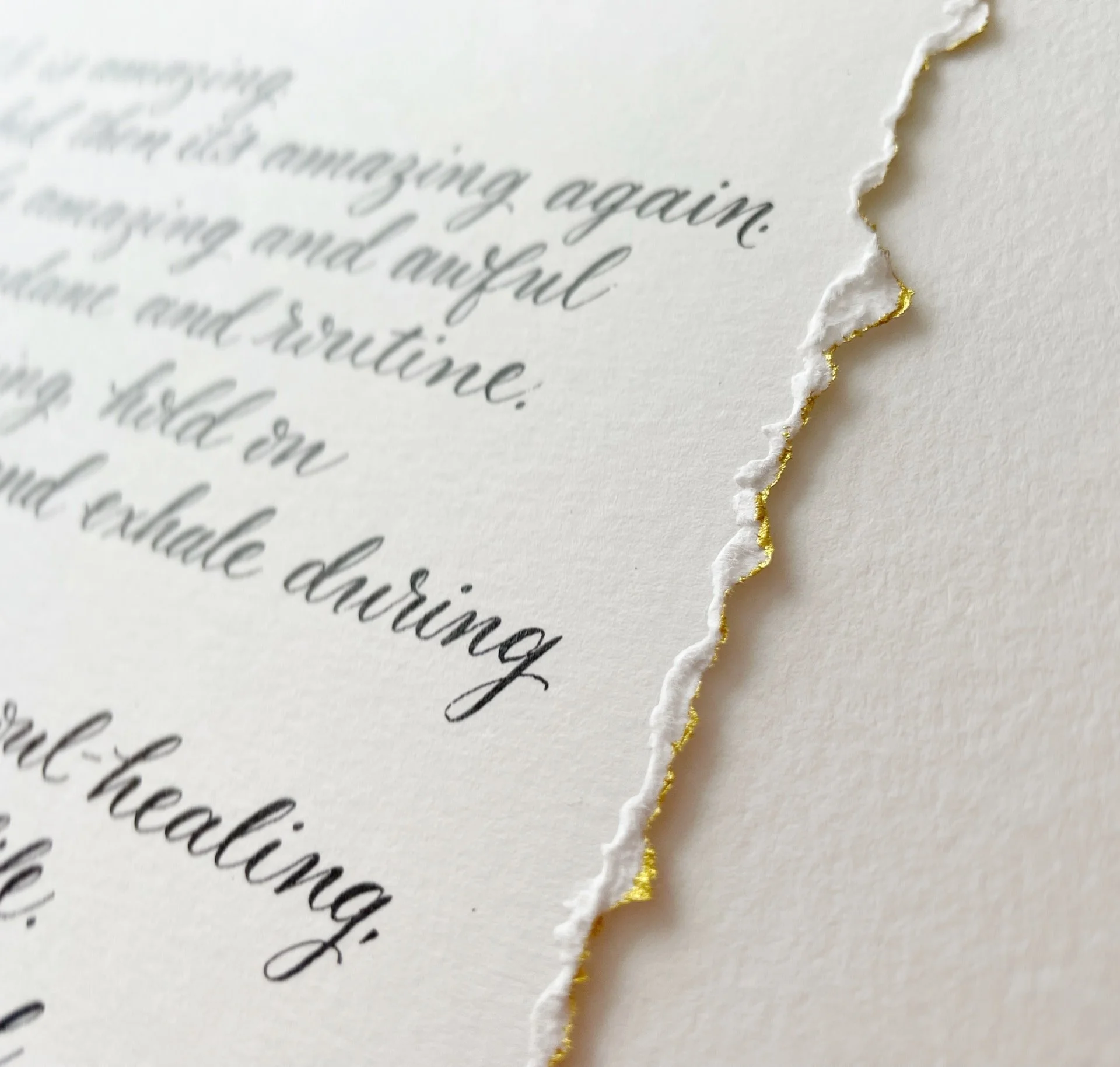 Gertie's Calligraphy