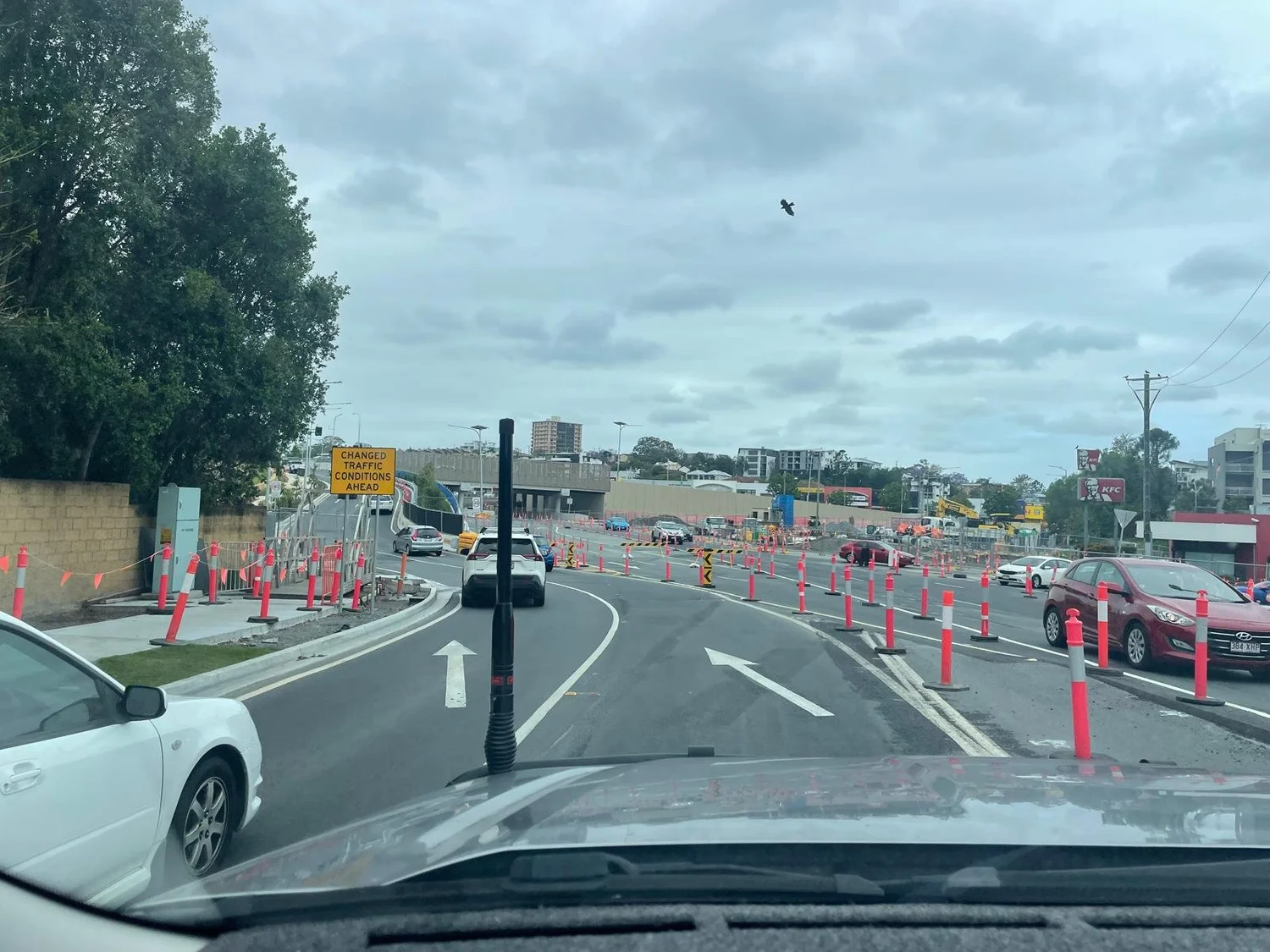 Multiple temporary traffic designs on the Moggill Road Corridor Upgrade ...