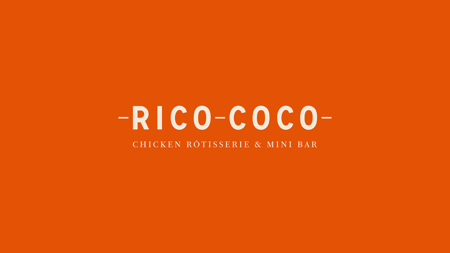 Rico Coco#A traditional rotisserie brand with a modern French twist ...