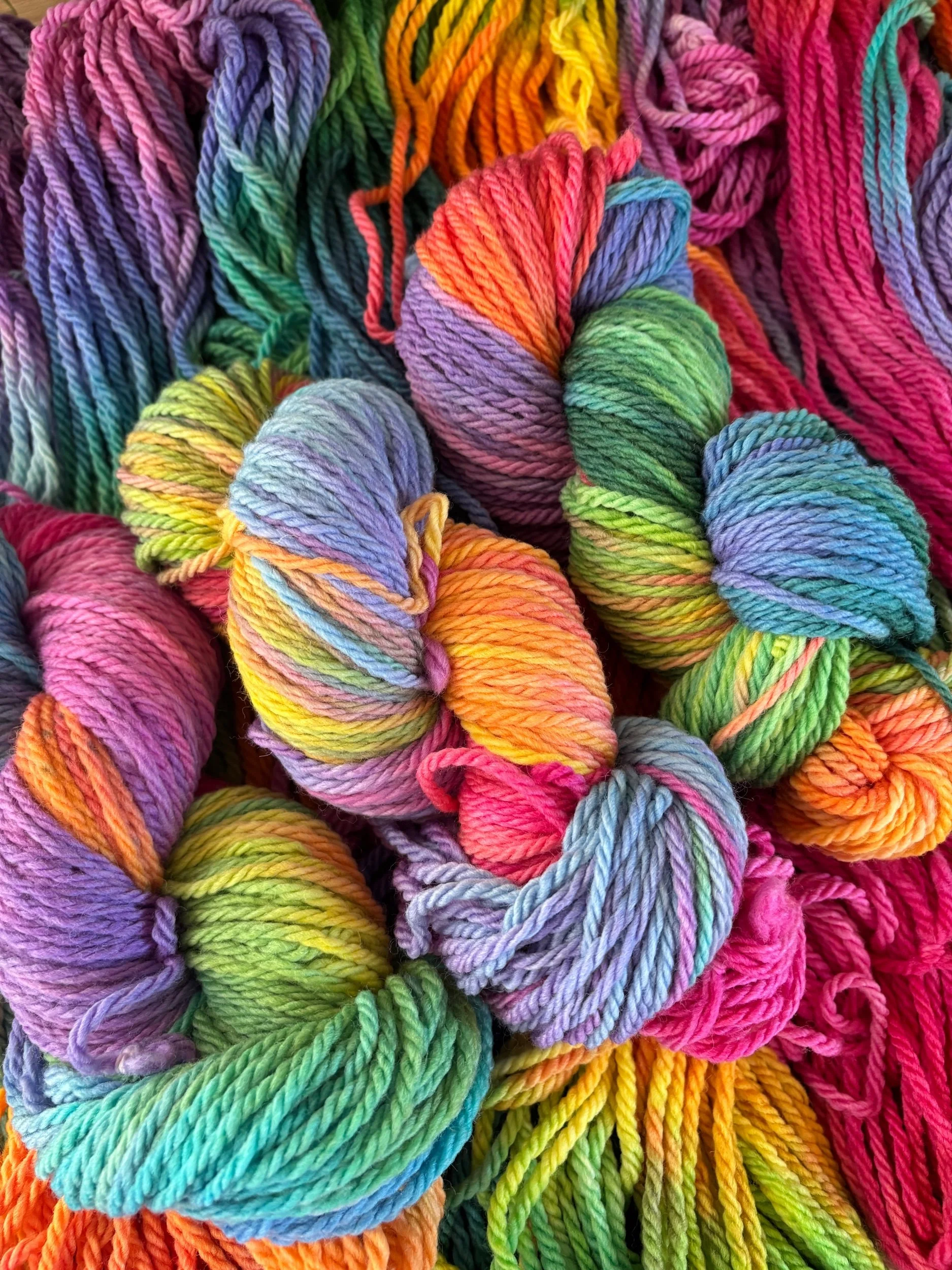 Ready to Go - Merino Chunky Yarn 100g - OG Rainbow x Watercolours ...