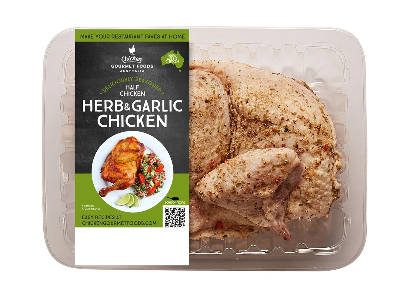 RETAIL RANGE — Chicken Gourmet Foods Australia