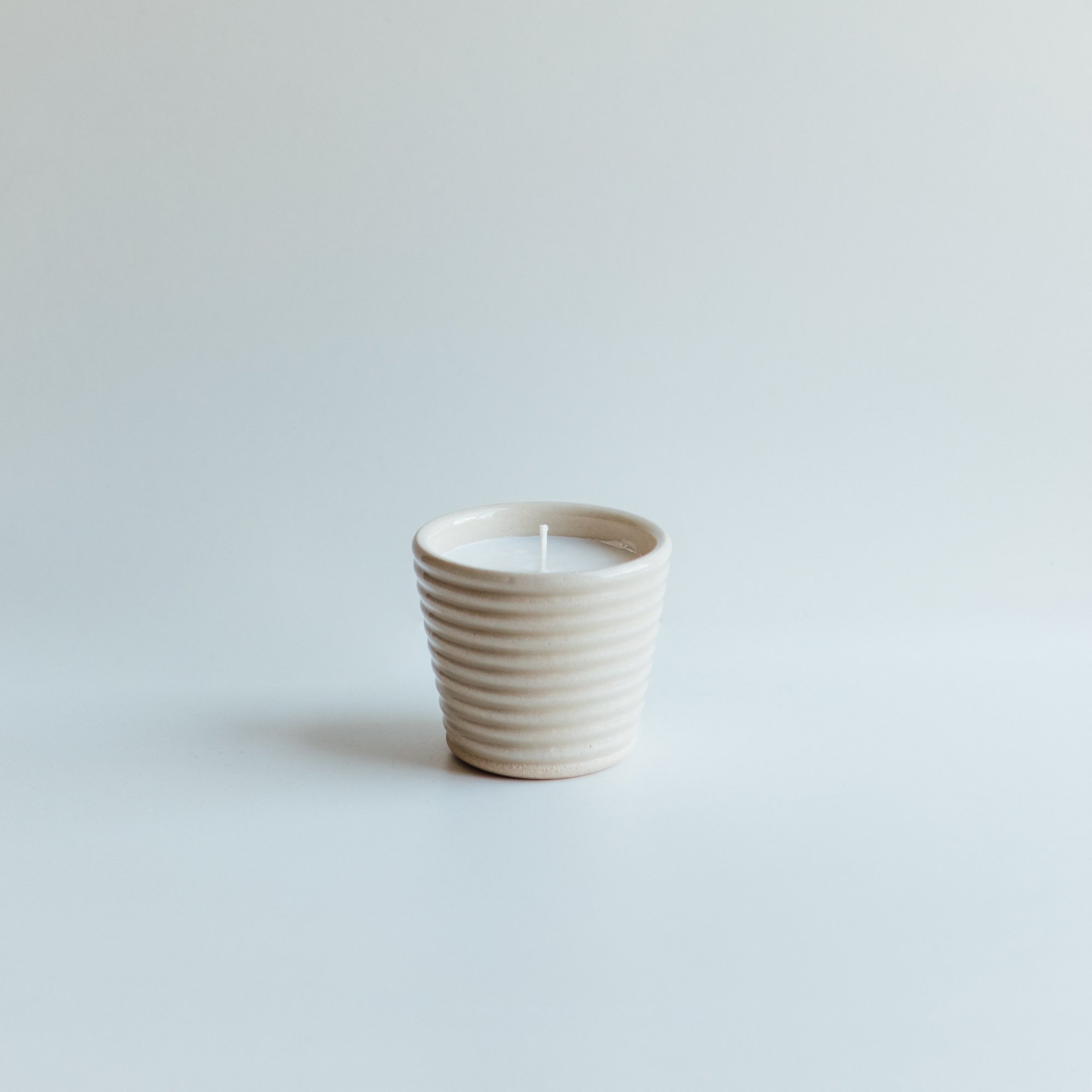 Short Refillable Candle [PEACH] by Lit + Carla Murdoch — Lit,