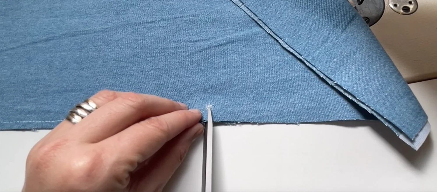 Invisible Zipper in French Seam with Bound Edges | Open Studio Patterns ...